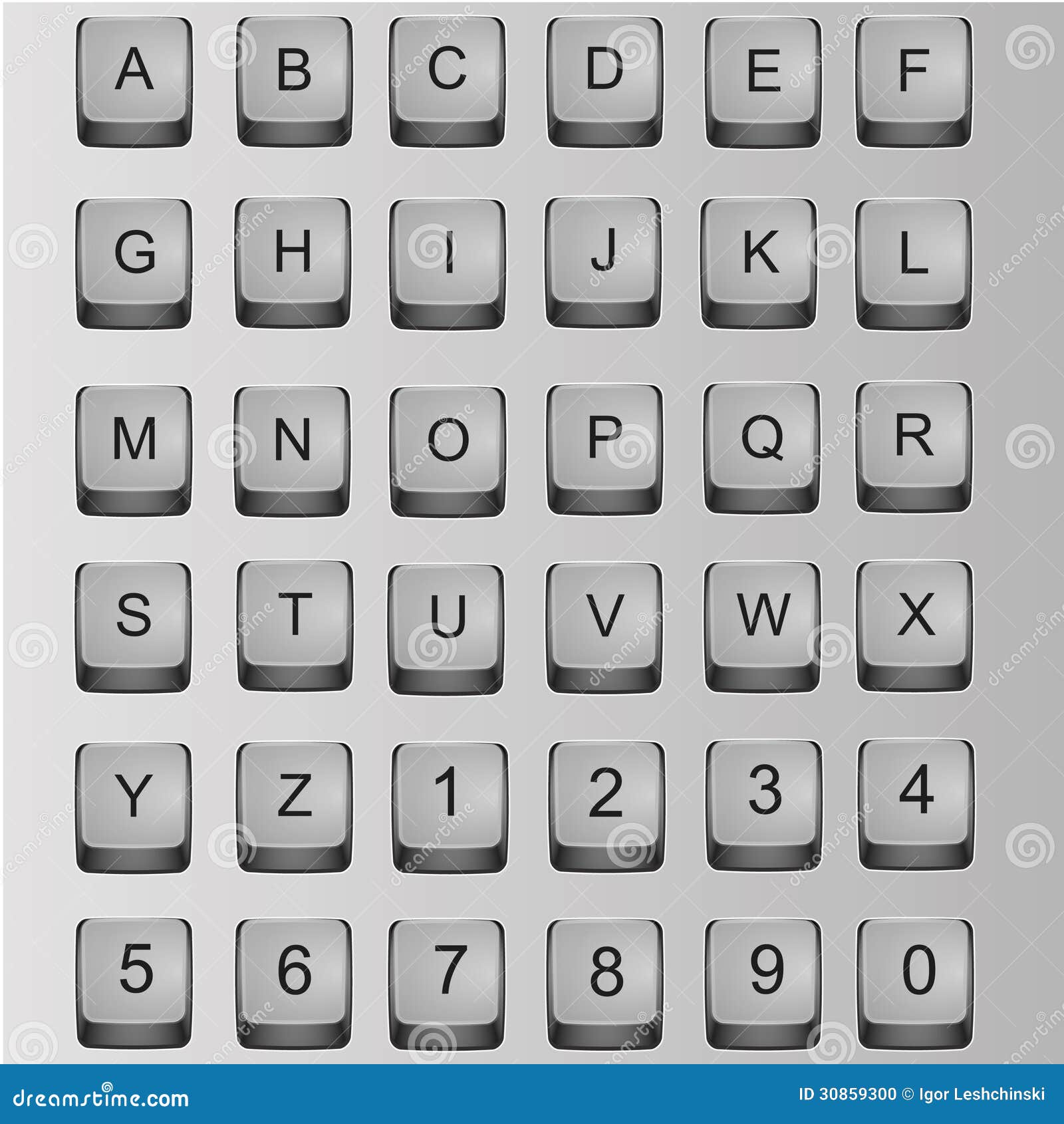 Alphabet Vector Illustration | CartoonDealer.com #30859300