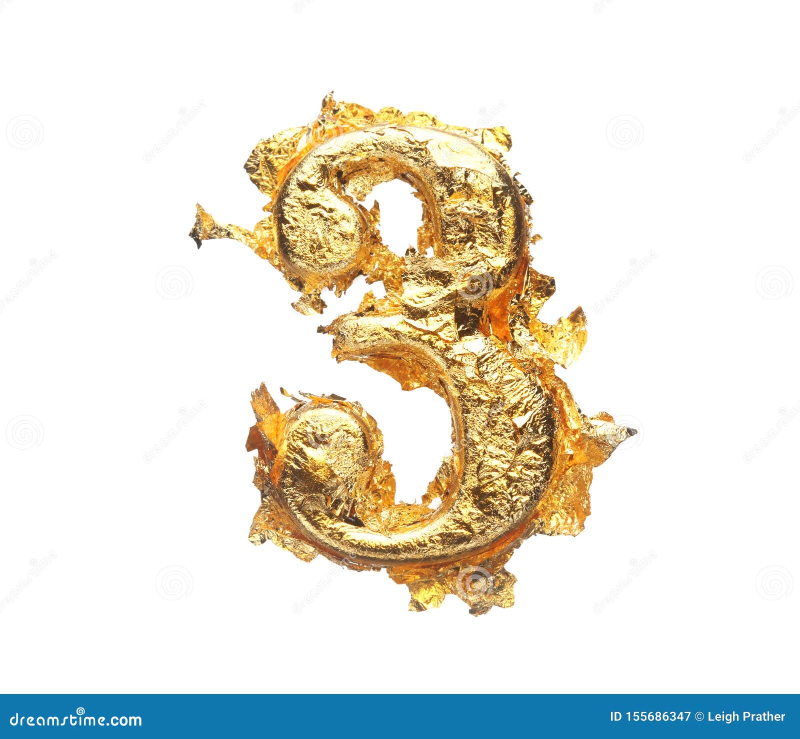Alphabet and Numbers in Rough Gold Leaf Stock Image - Image of shine ...