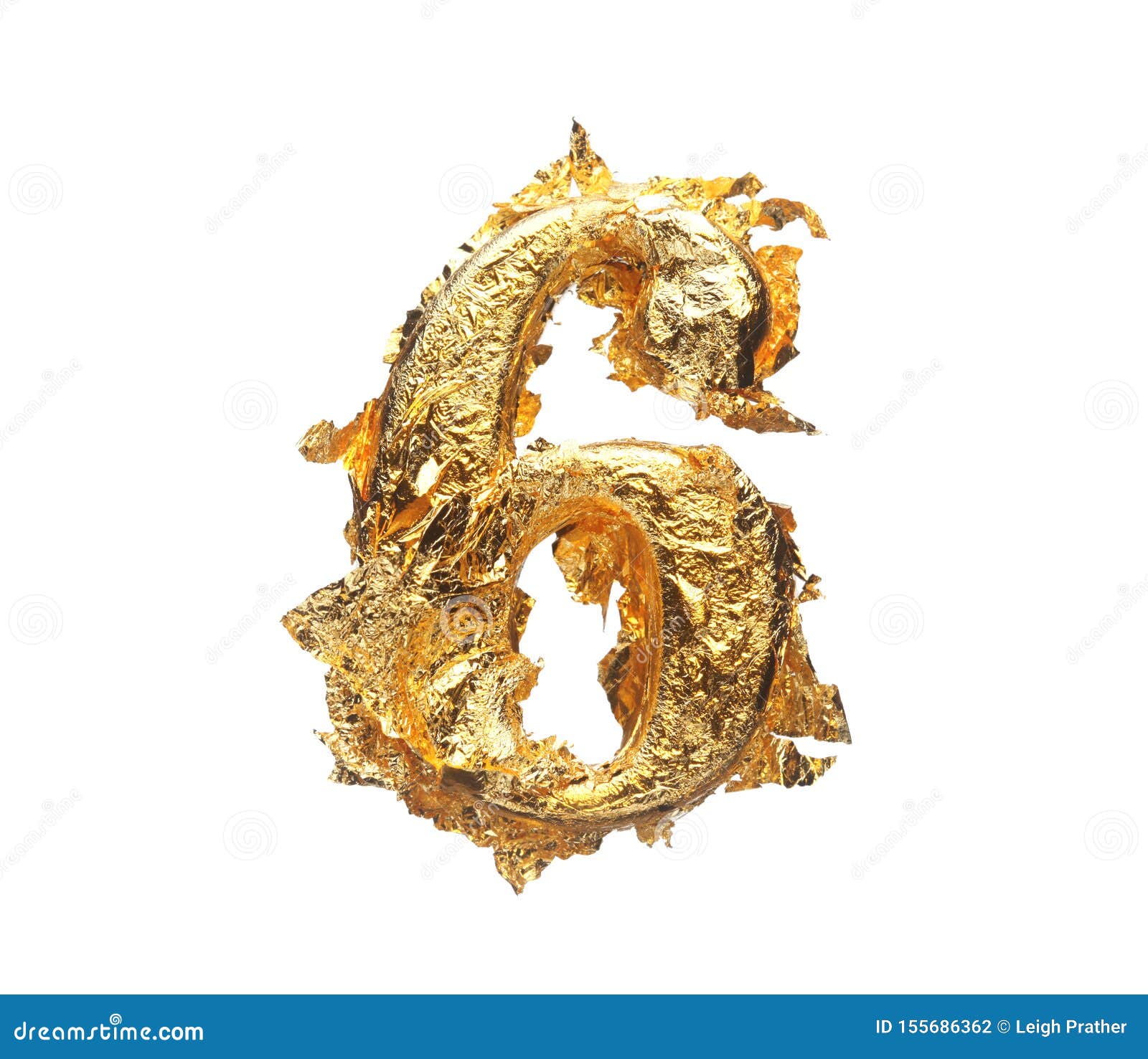 Alphabet and Numbers in Rough Gold Leaf Stock Photo - Image of foil ...