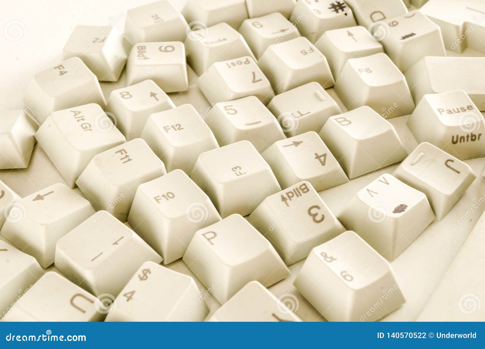 Alphabet Numbers and Some Other Keys Stock Photo - Image of symbol ...