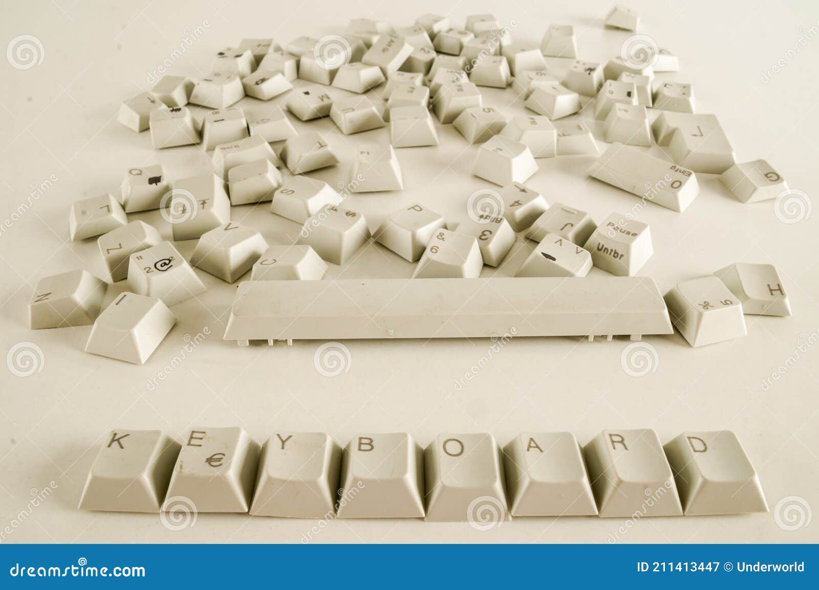Alphabet Numbers and Some Other Keys Stock Image - Image of numbers ...