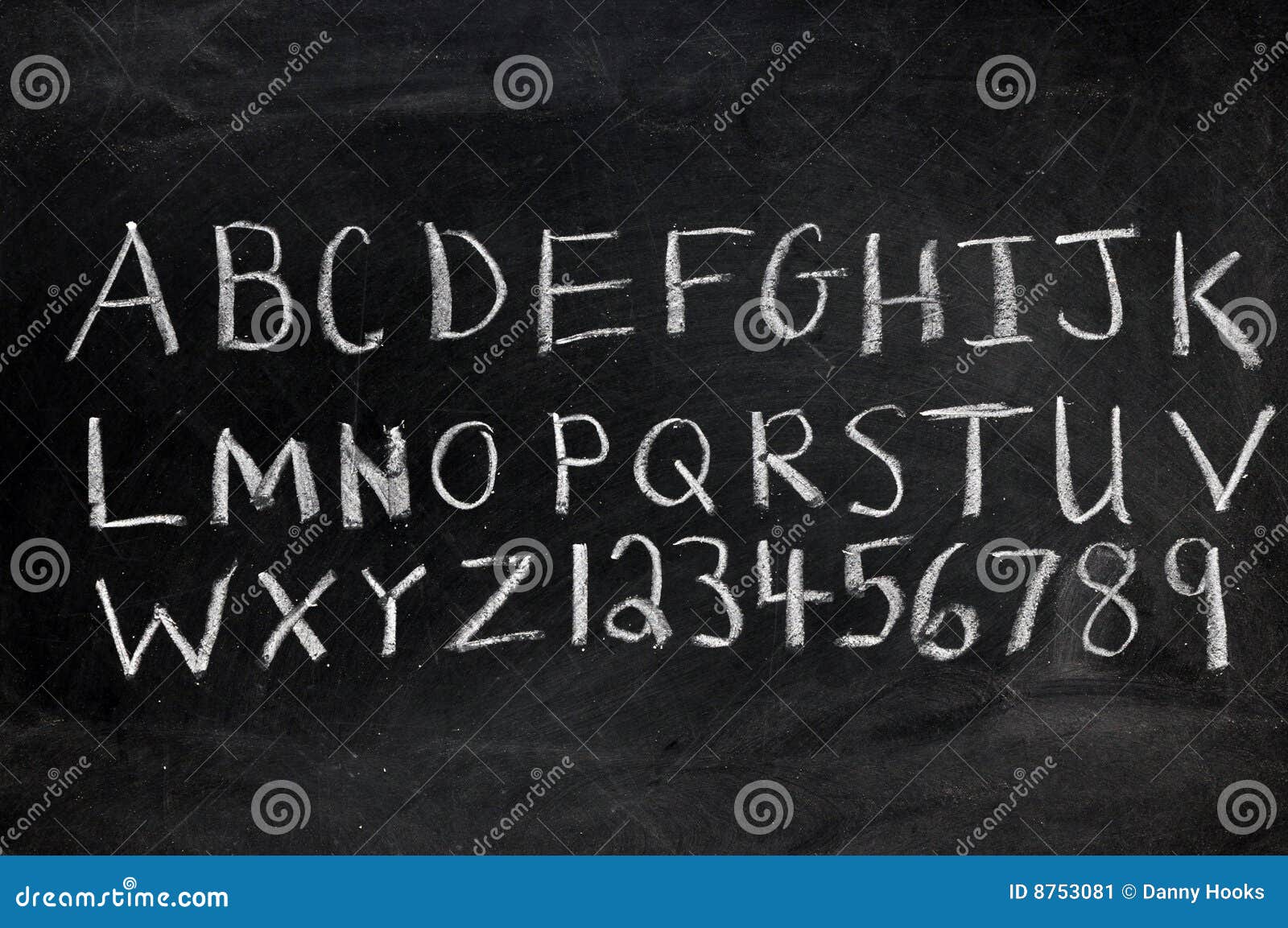 Alphabet And Numerals Royalty-Free Stock Photography | CartoonDealer ...