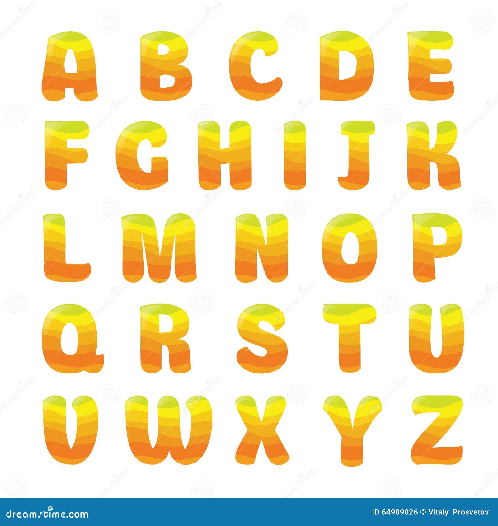 Alphabet with orange juice stock vector. Illustration of nutrient ...