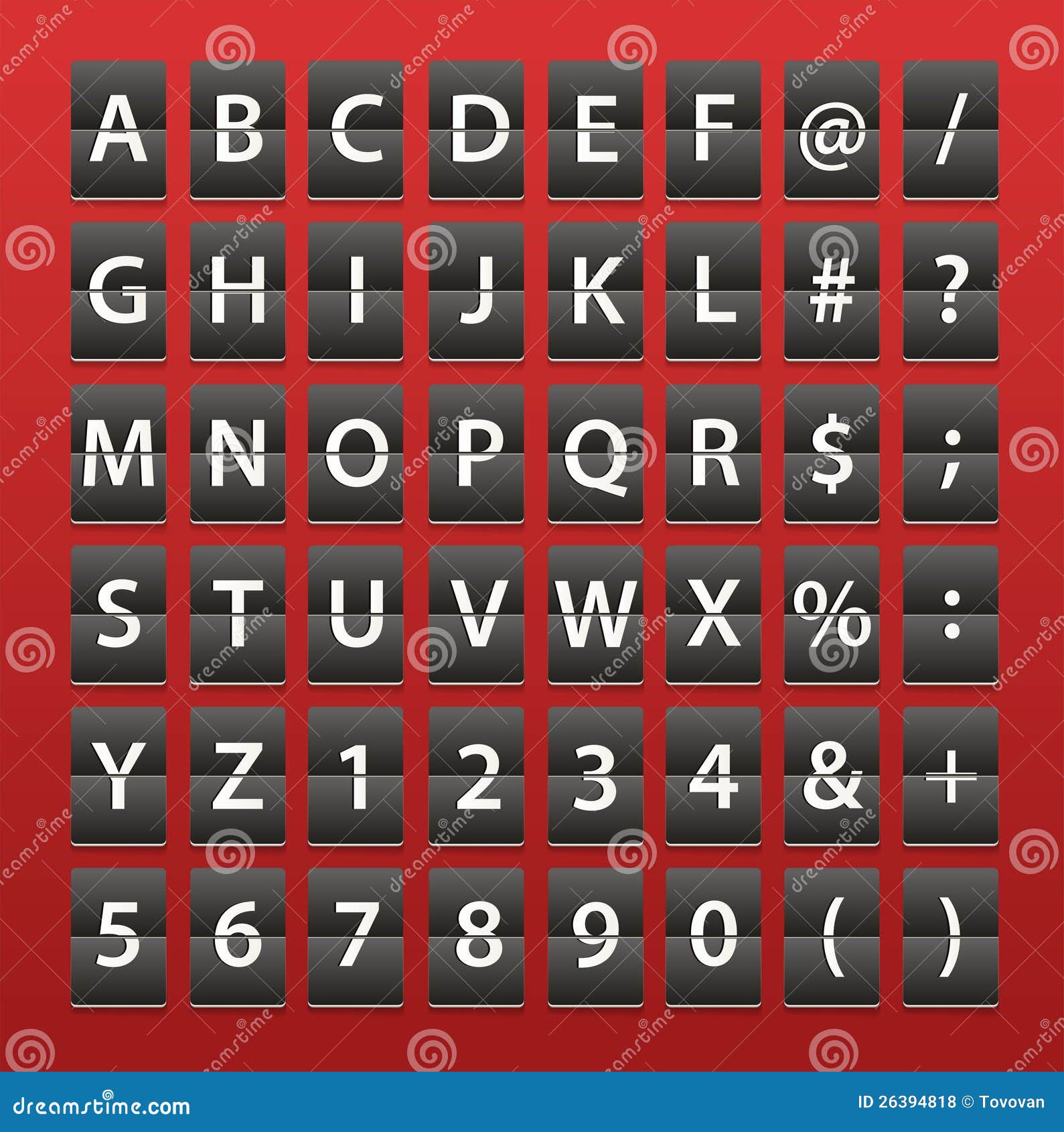 Alphabet on paper diary stock vector. Illustration of information ...