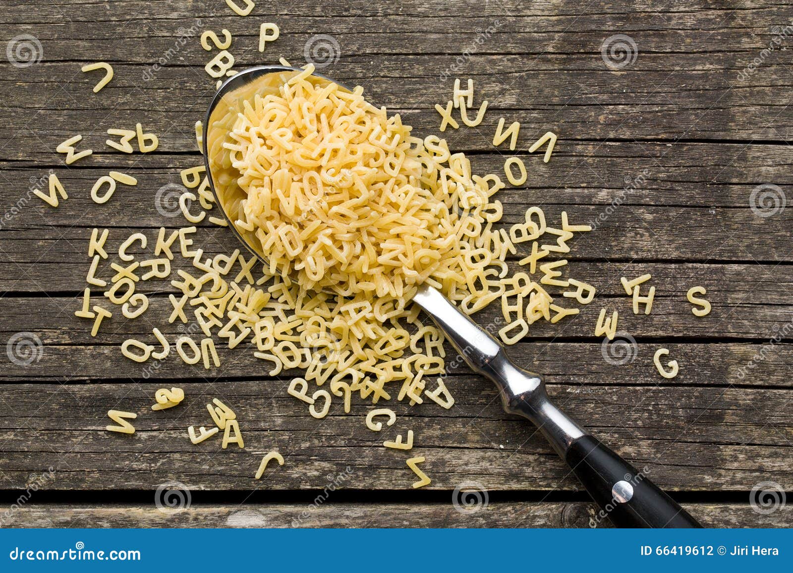 Alphabet Pasta On Wood Background Royalty-Free Stock Photo ...