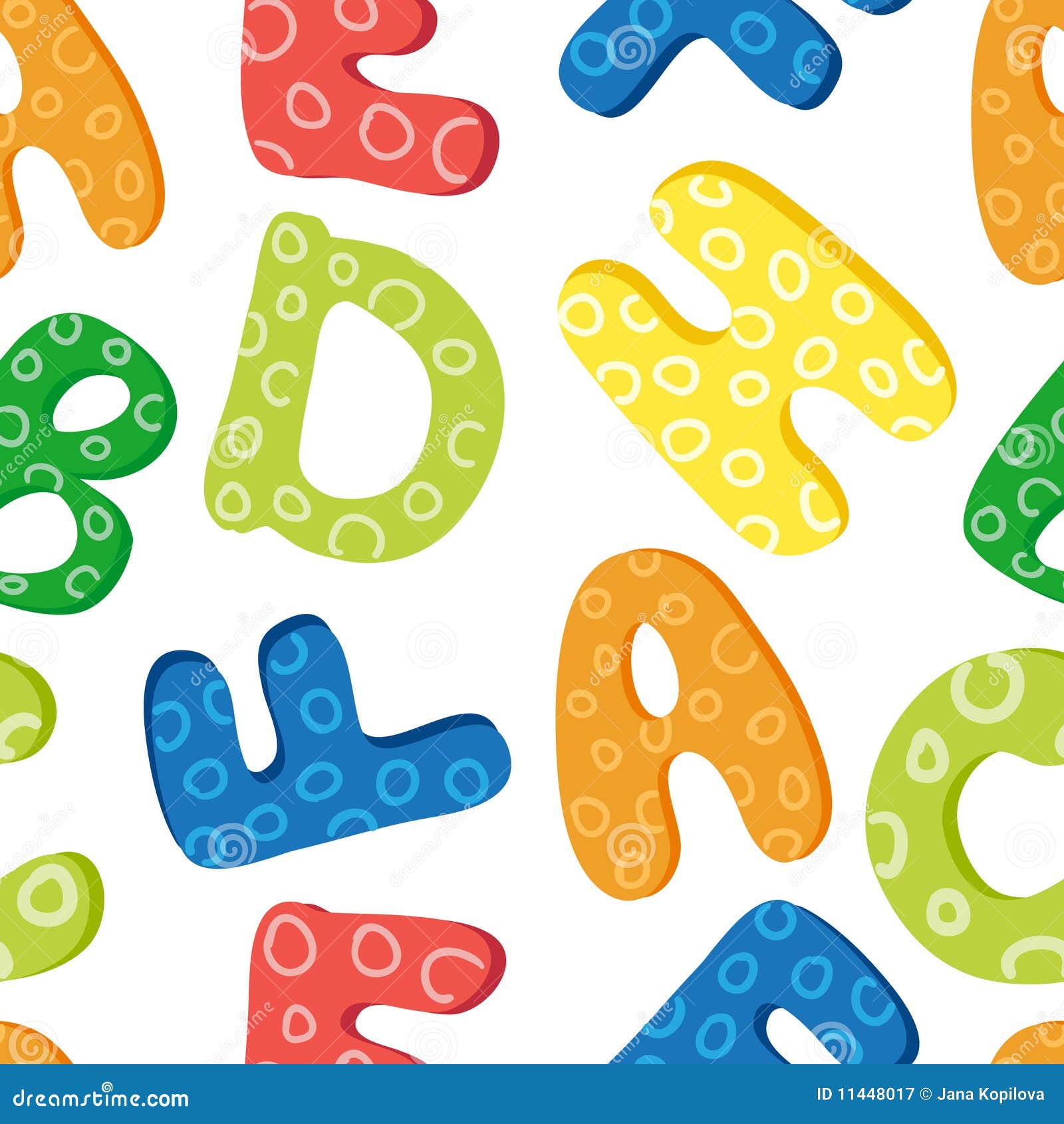 Alphabet pattern stock vector. Illustration of seamless - 11448017