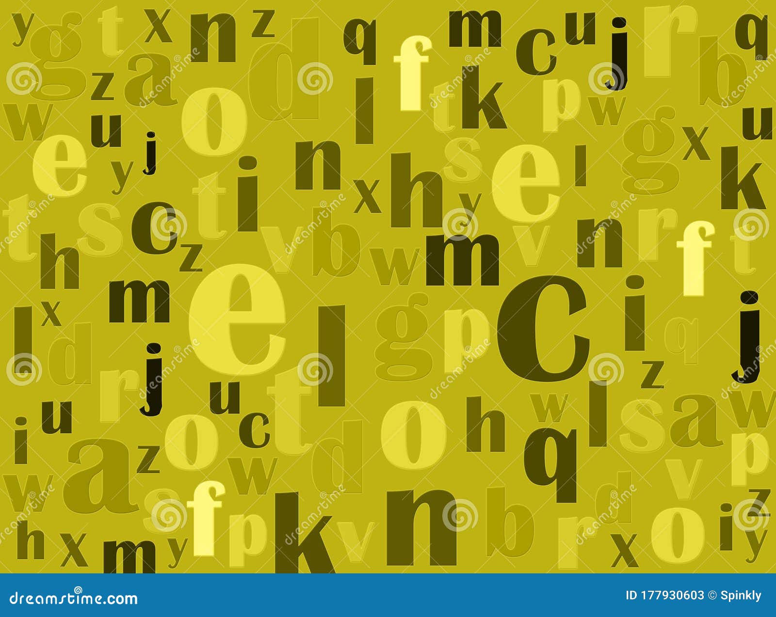 Alphabet Pattern Background Wallpaper Design Stock Illustration ...