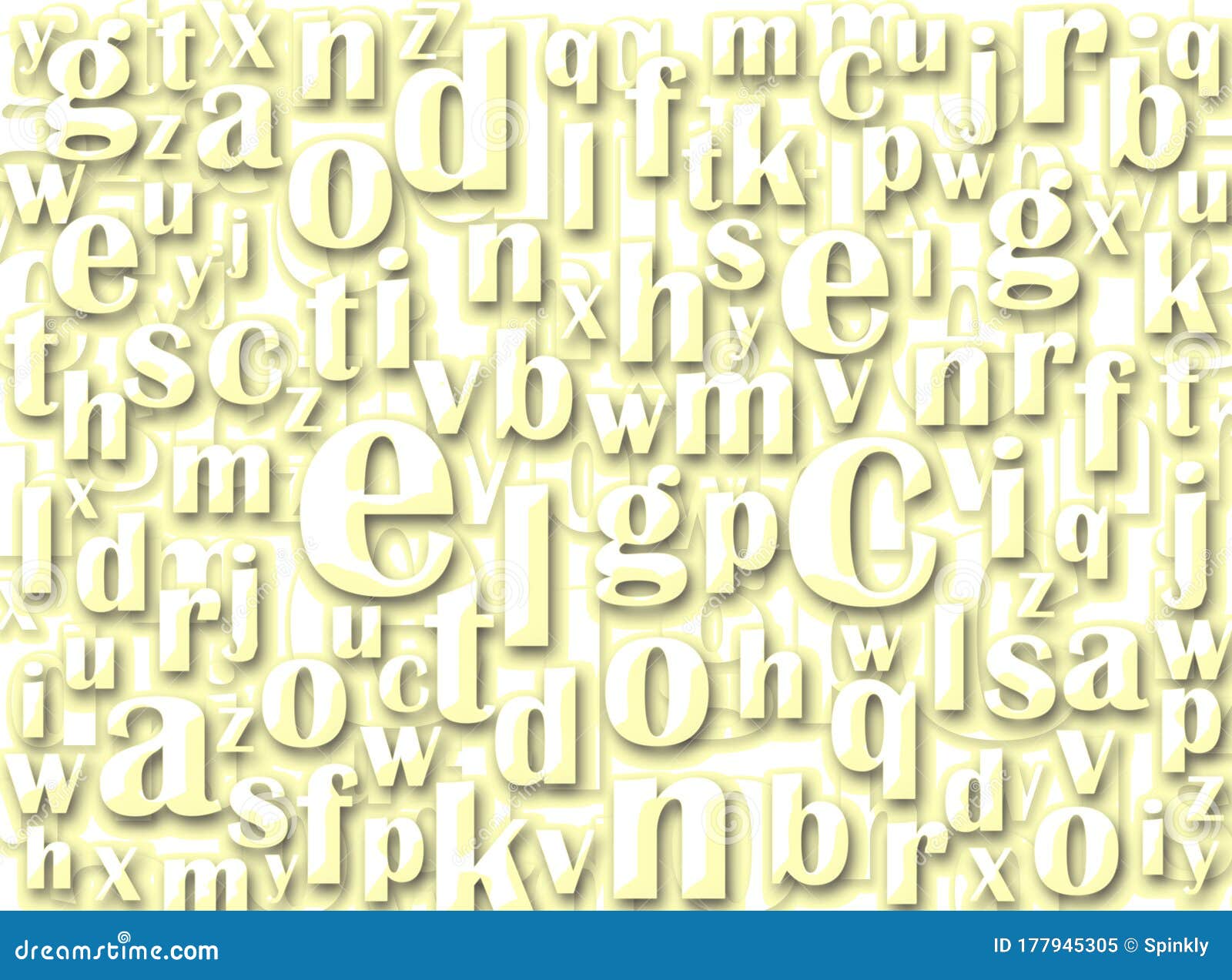 Alphabet Pattern Background Wallpaper Design Stock Image - Image of ...