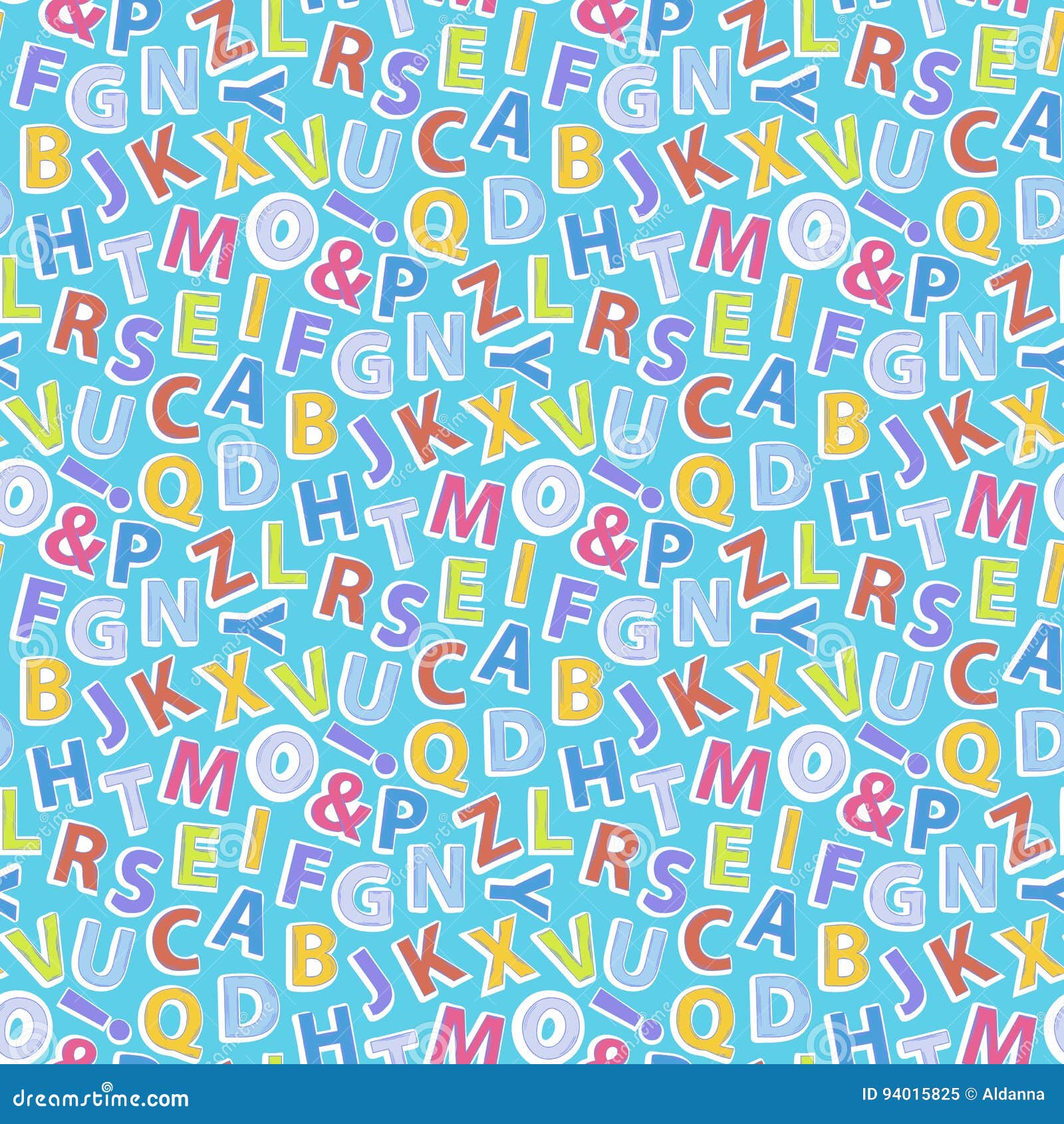 Alphabet Pattern Background Wallpaper Design Royalty-Free Stock Image ...