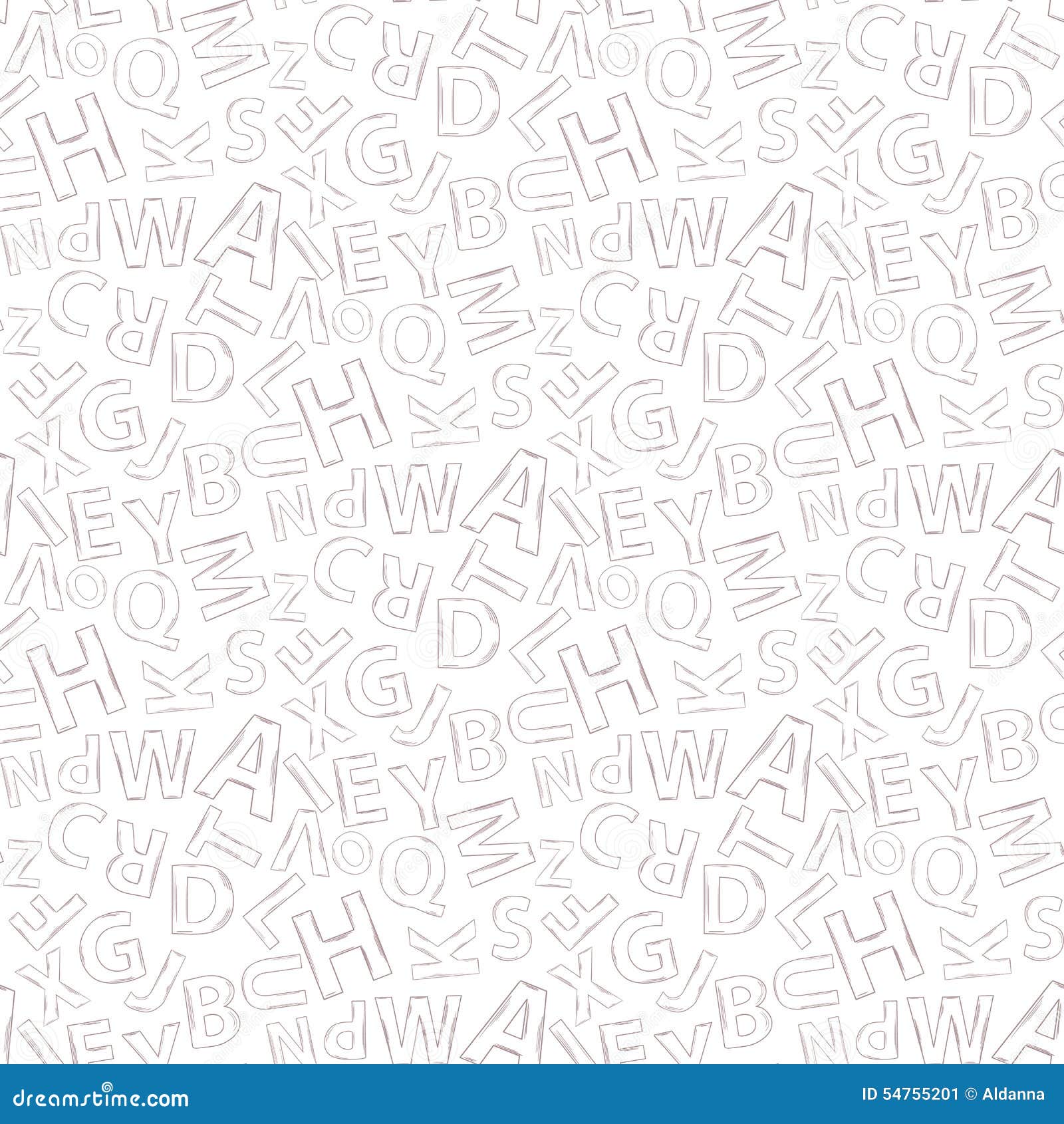 Alphabet Pattern Background Wallpaper Design Royalty-Free Stock Image ...