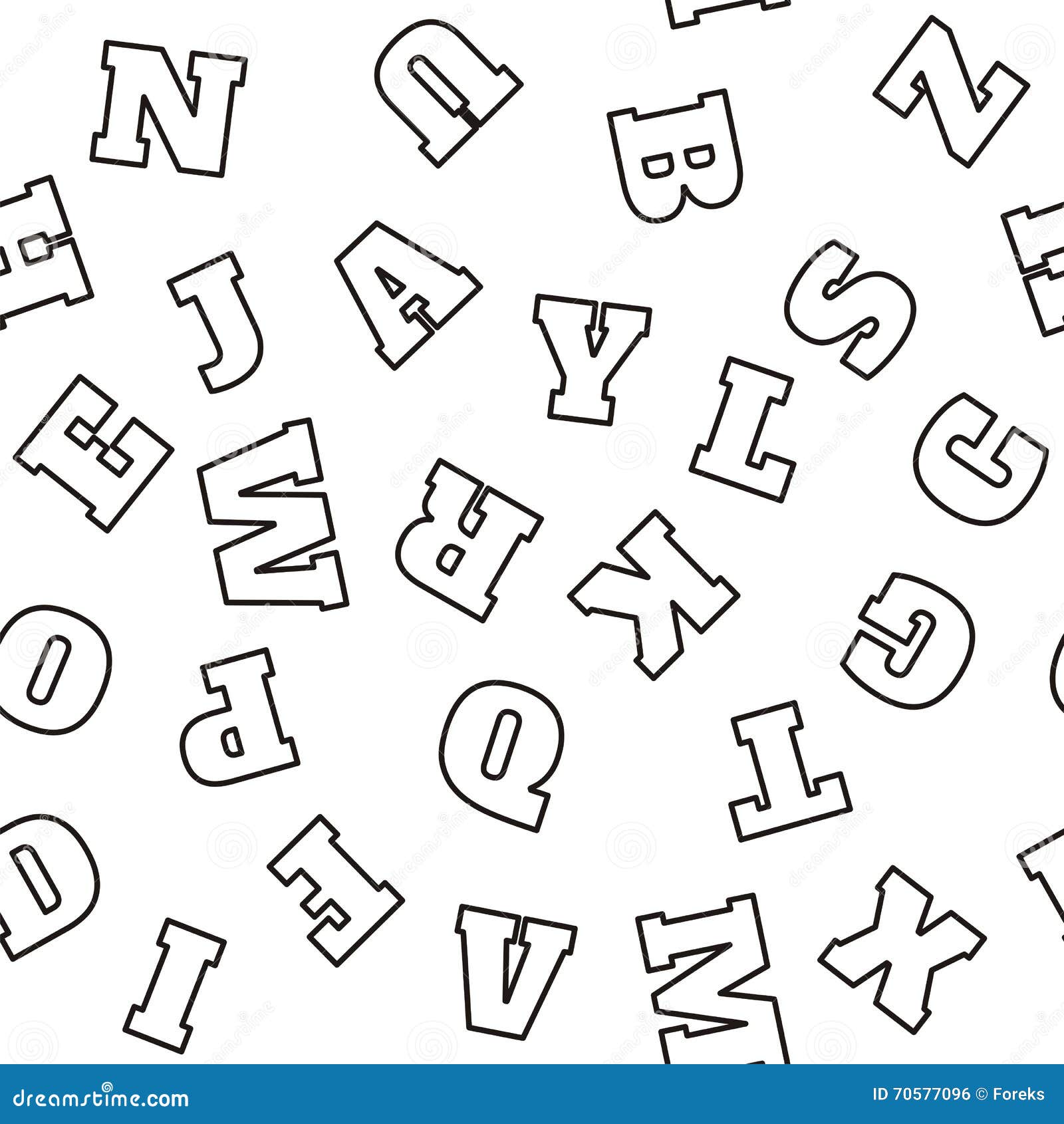 Alphabet pattern. Vector stock vector. Illustration of bright - 70577096