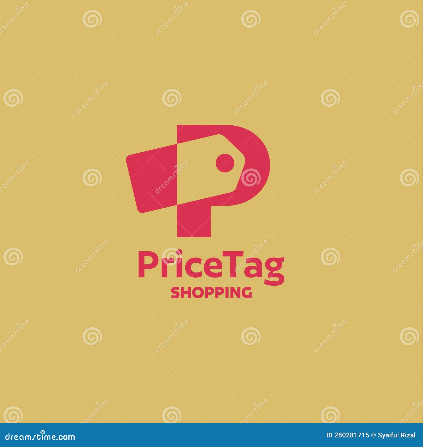 Alphabet P Price Tag Logo stock vector. Illustration of alphabet ...