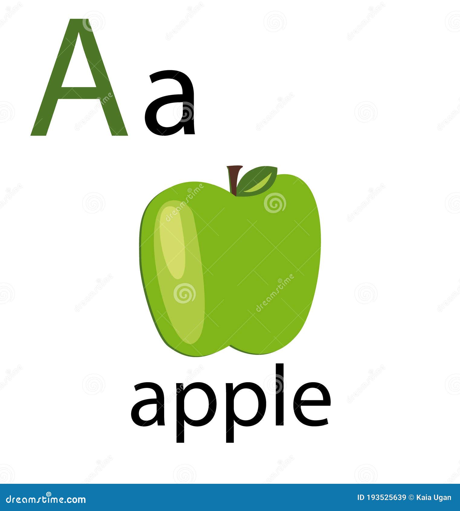 Alphabet Printable Flashcard with Letter a. Cute and Colorful Alphabet ... Alphabet Printable Flashcard with Letter a. Cute and Colorful Alphabet ...
