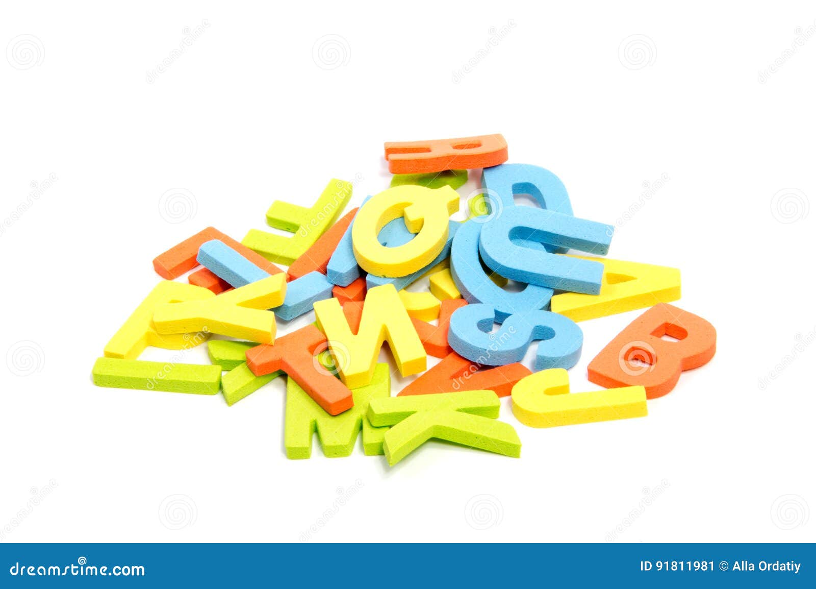 Alphabet Puzzle Pieces Isolate on White Stock Image - Image of ...