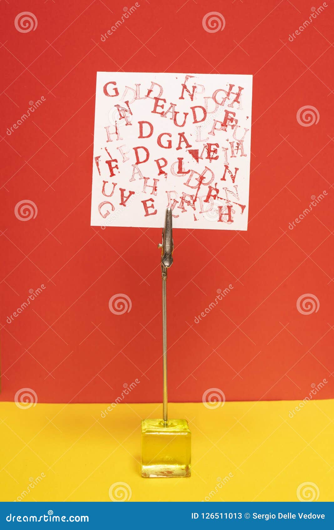The Alphabet Randomly Printed Stock Image - Image of random, card ...
