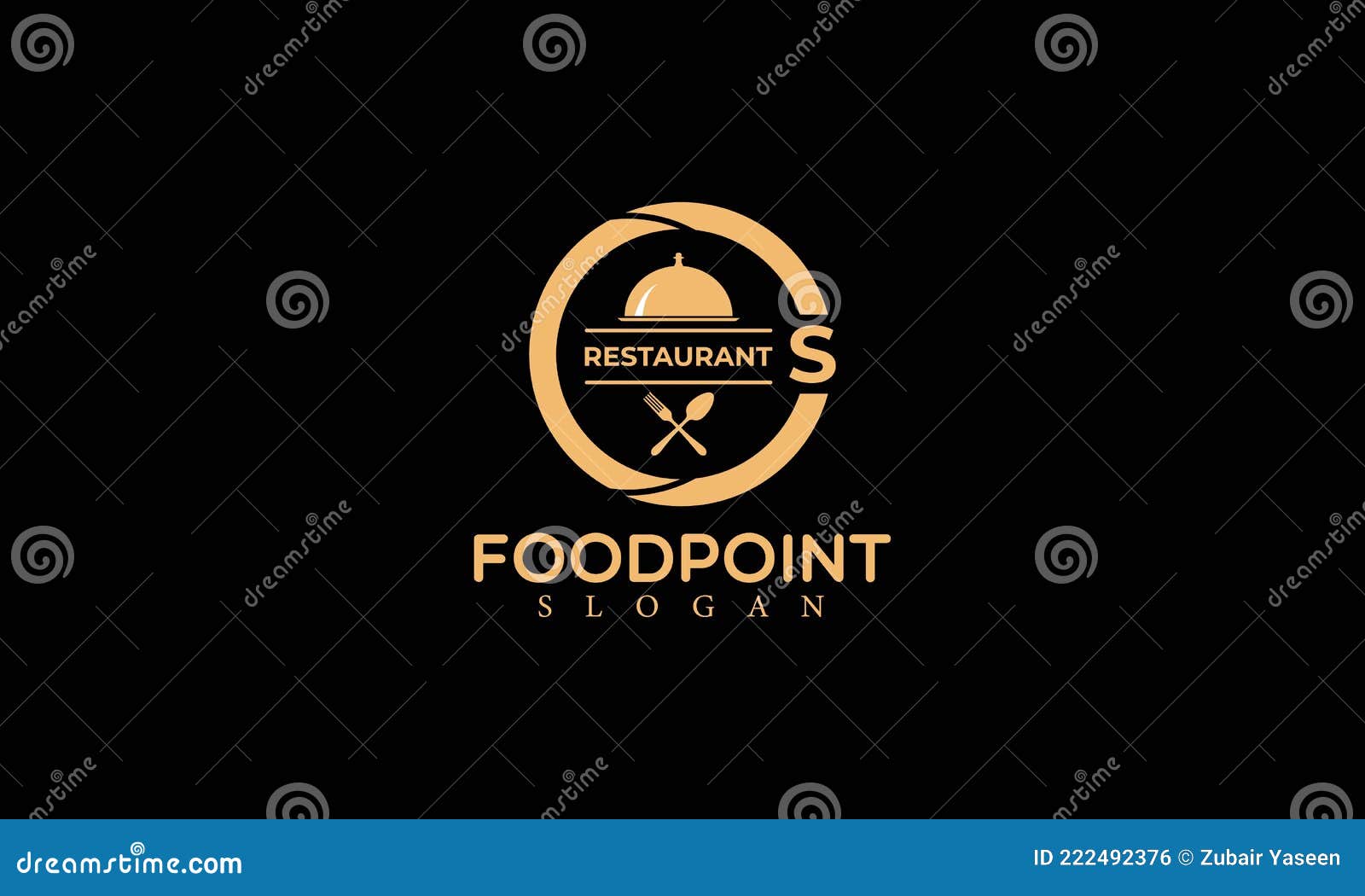 Alphabet S Restaurant Monogram Vector Logo Template, Letter S Food Logo ...