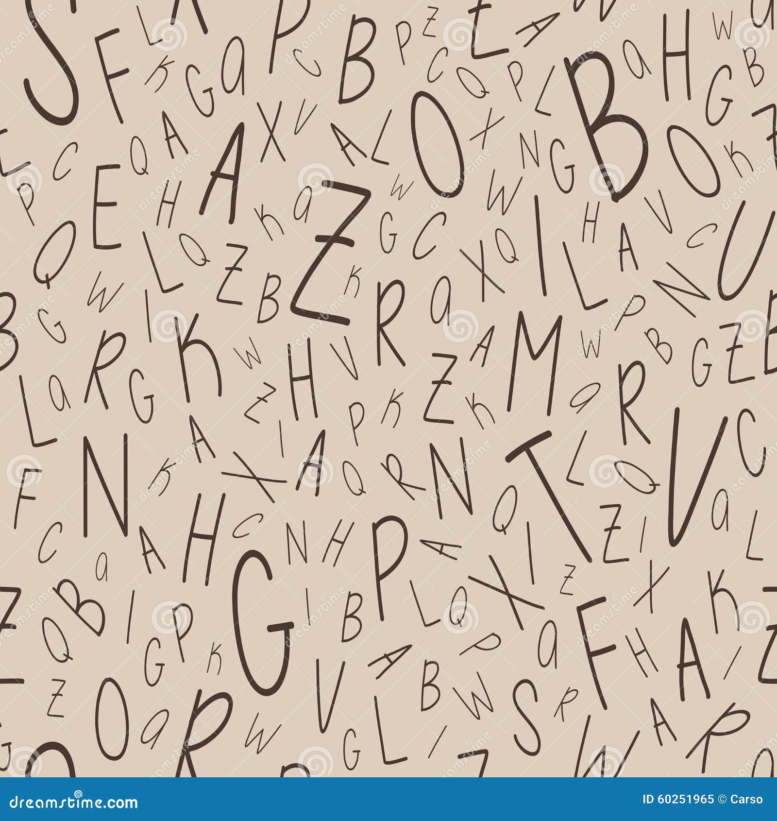 Alphabet seamless pattern stock vector. Illustration of typographic ...