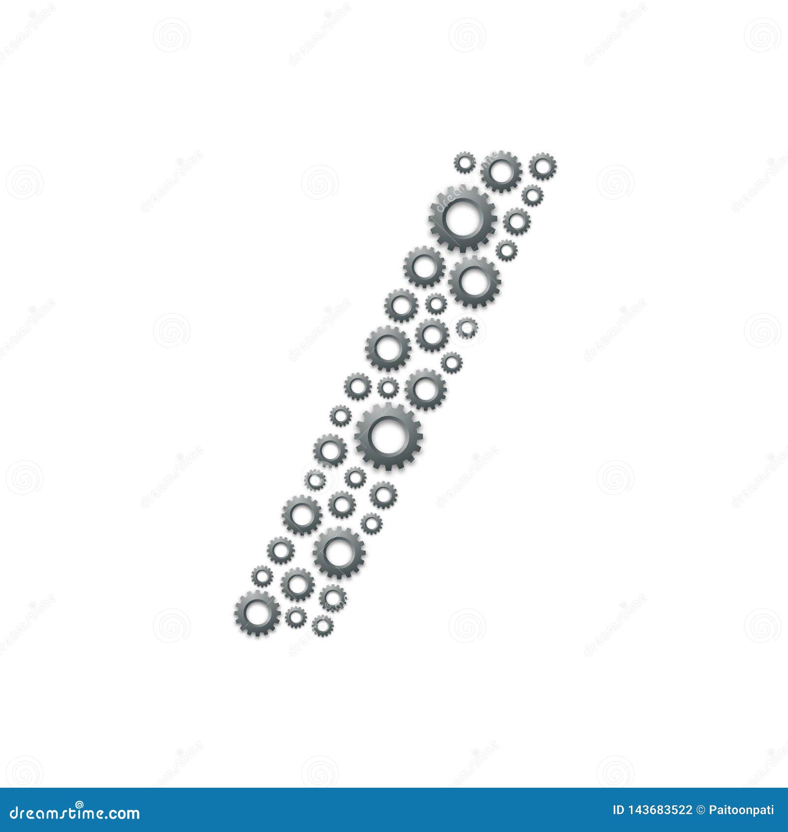 Slash Punctuation Mark. Business People Silhouette Alphabet Cartoon ...