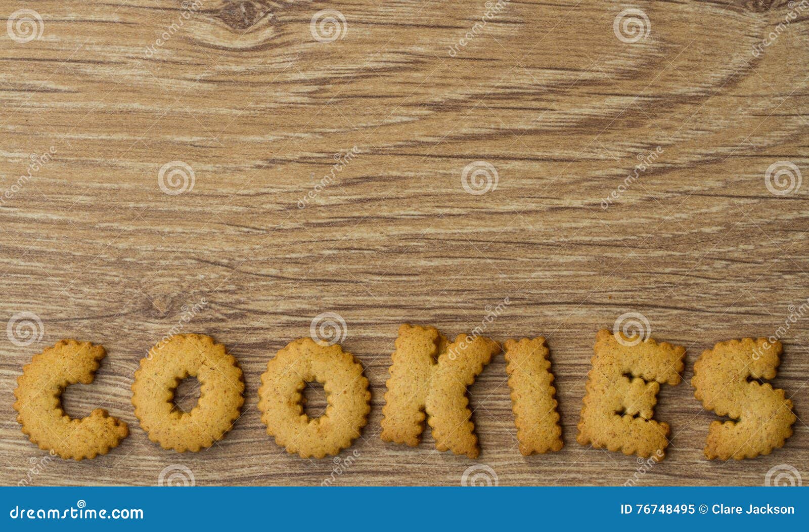 Alphabet Shaped Cookies stock image. Image of education - 76748495