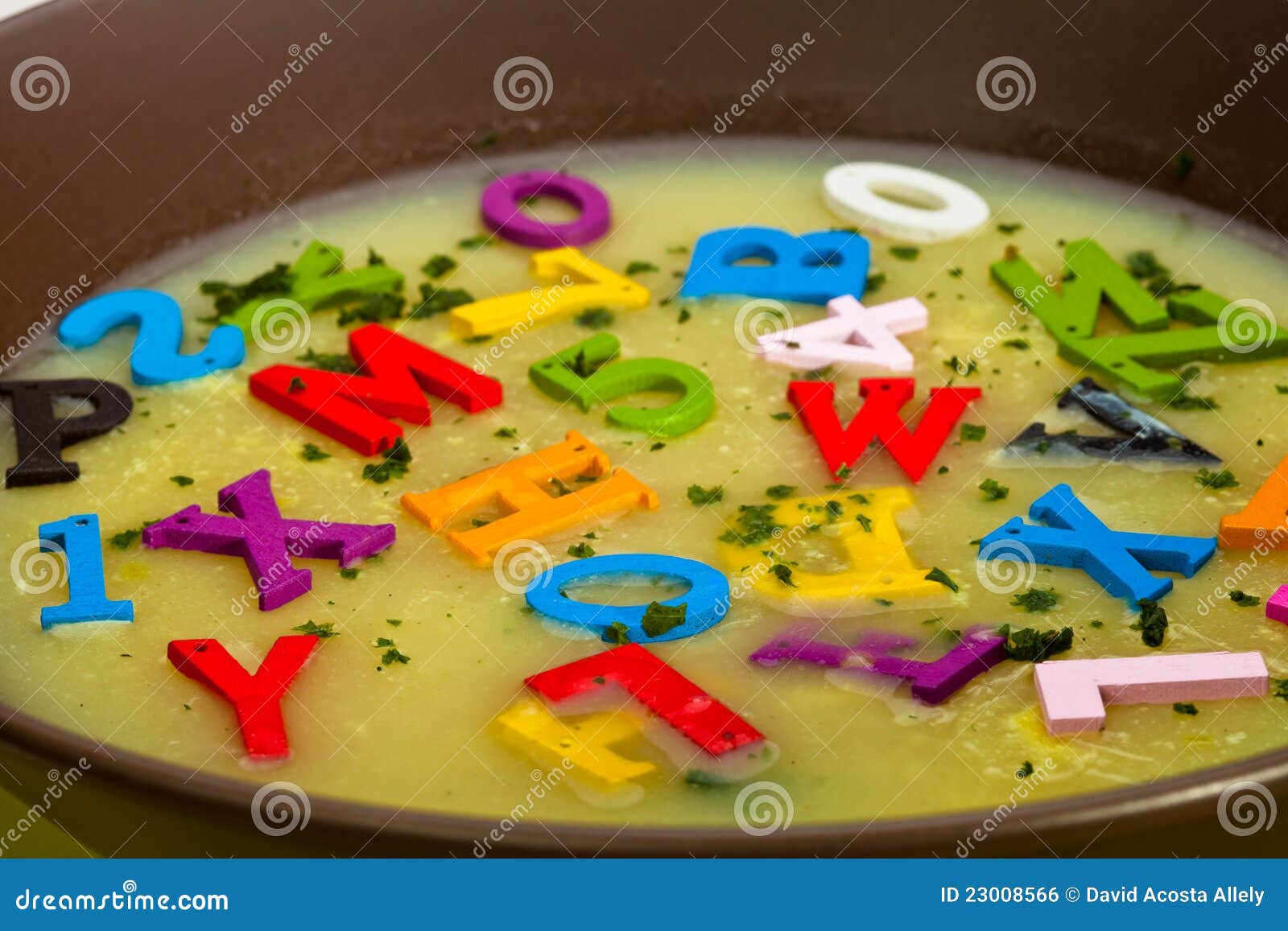 Alphabet Soup Royalty Free Stock Image - Image: 23008566