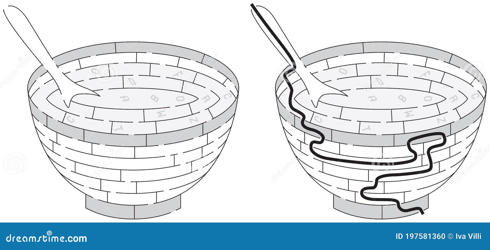 Alphabet Soup Code Educational Sheet. Primary Module For Spacial ...