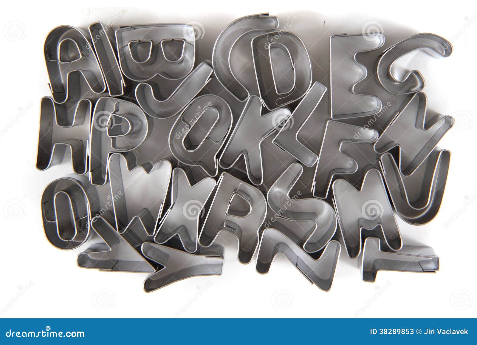 Alphabet from steel stock image. Image of custom, collage - 38289853