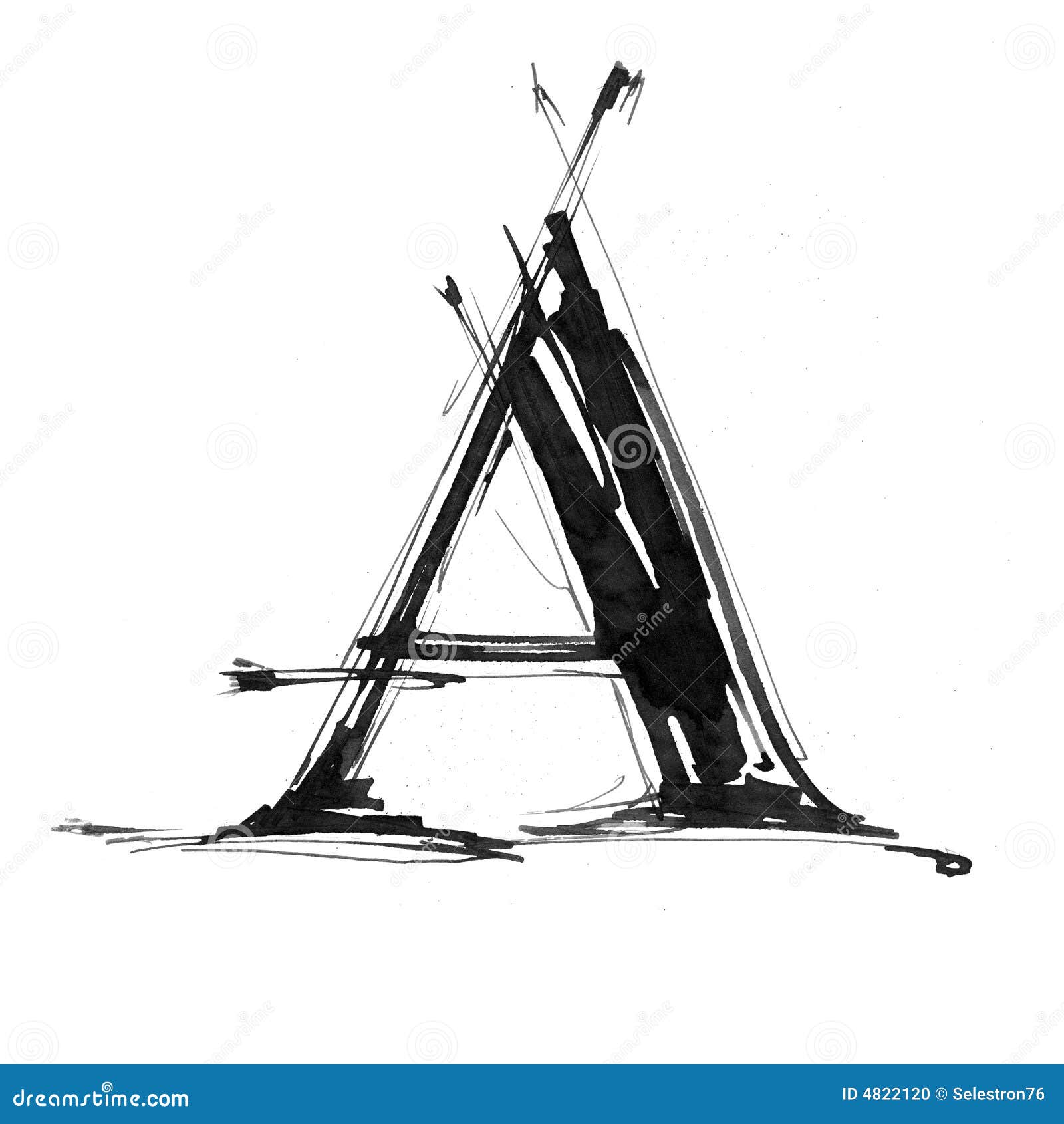 Alphabet Symbol - Letter A Royalty-Free Stock Image | CartoonDealer.com ...