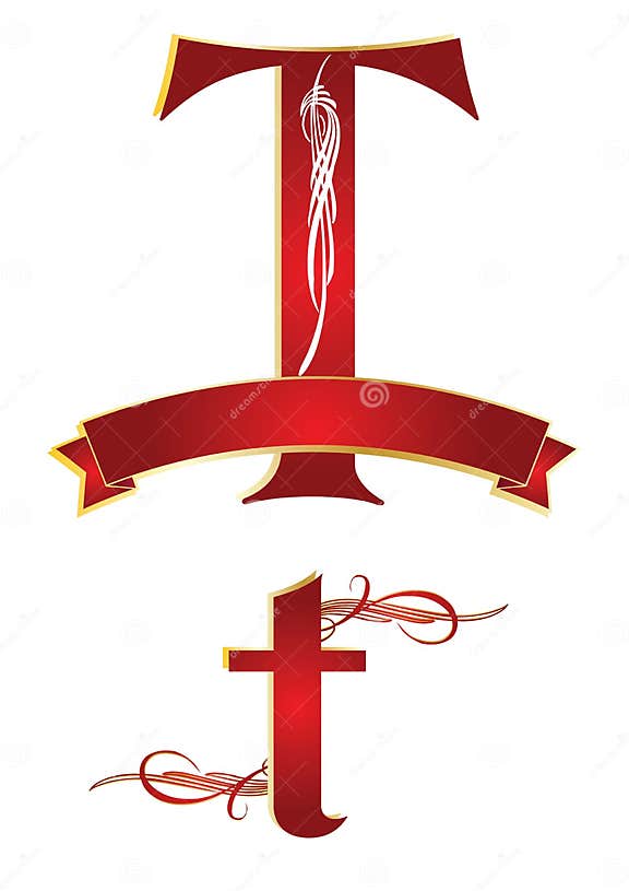 Alphabet t stock illustration. Illustration of alphabet - 7843451