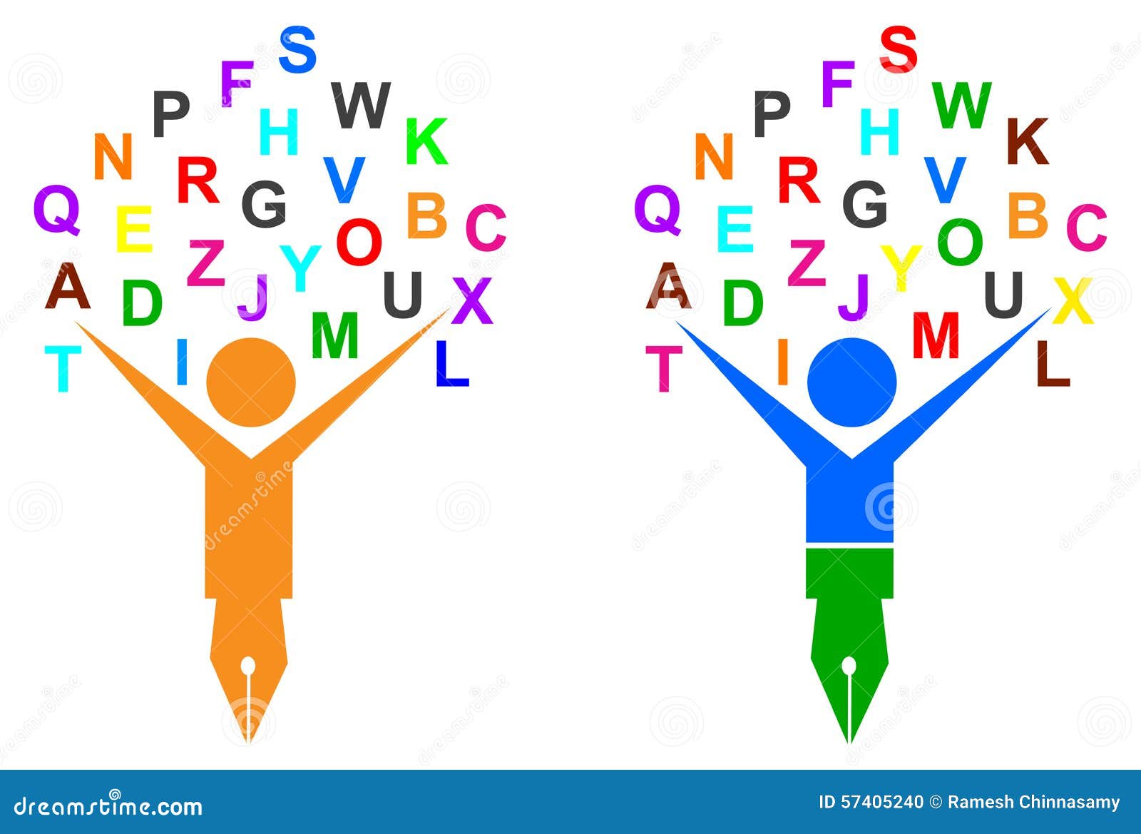 Alphabet tree stock vector. Illustration of conception - 57405240