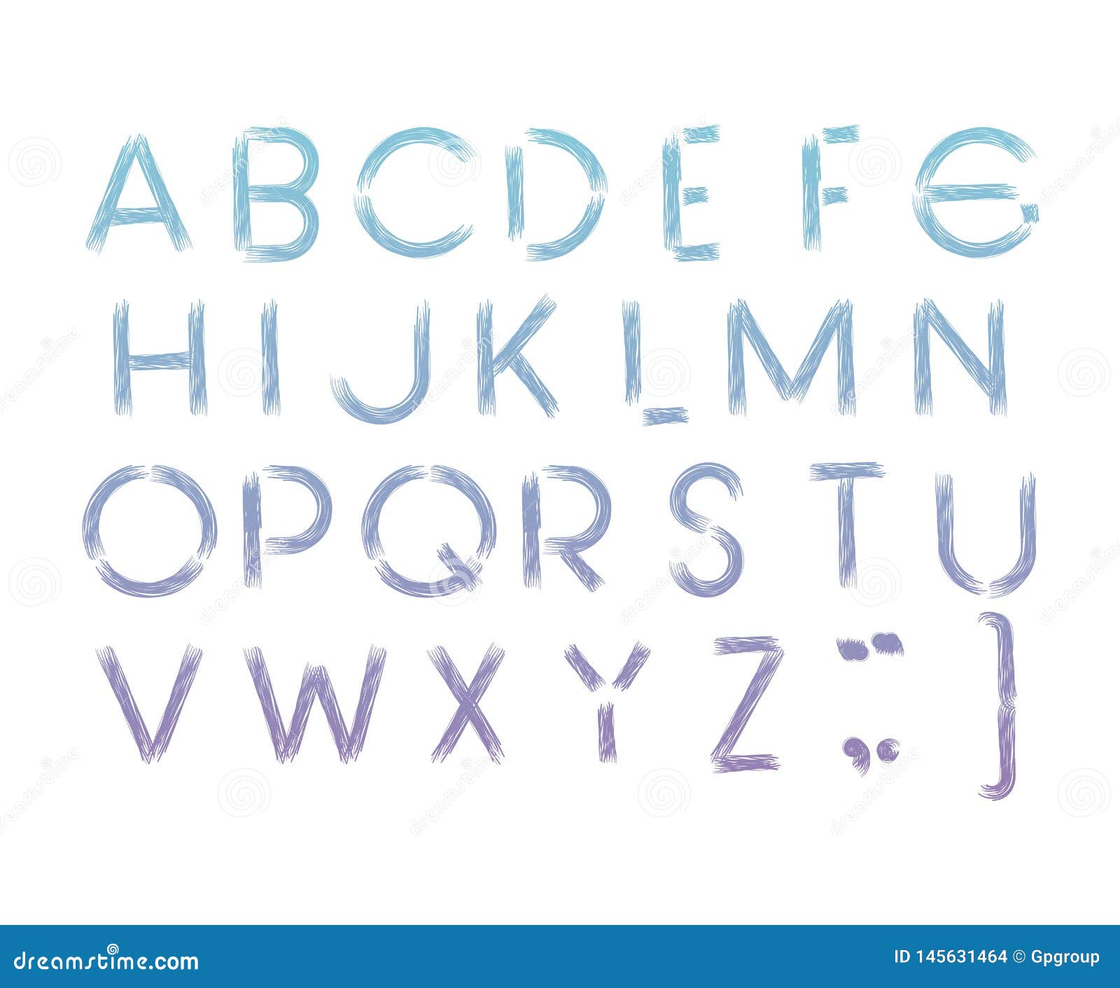 Alphabet type font icons stock vector. Illustration of graphic - 145631464