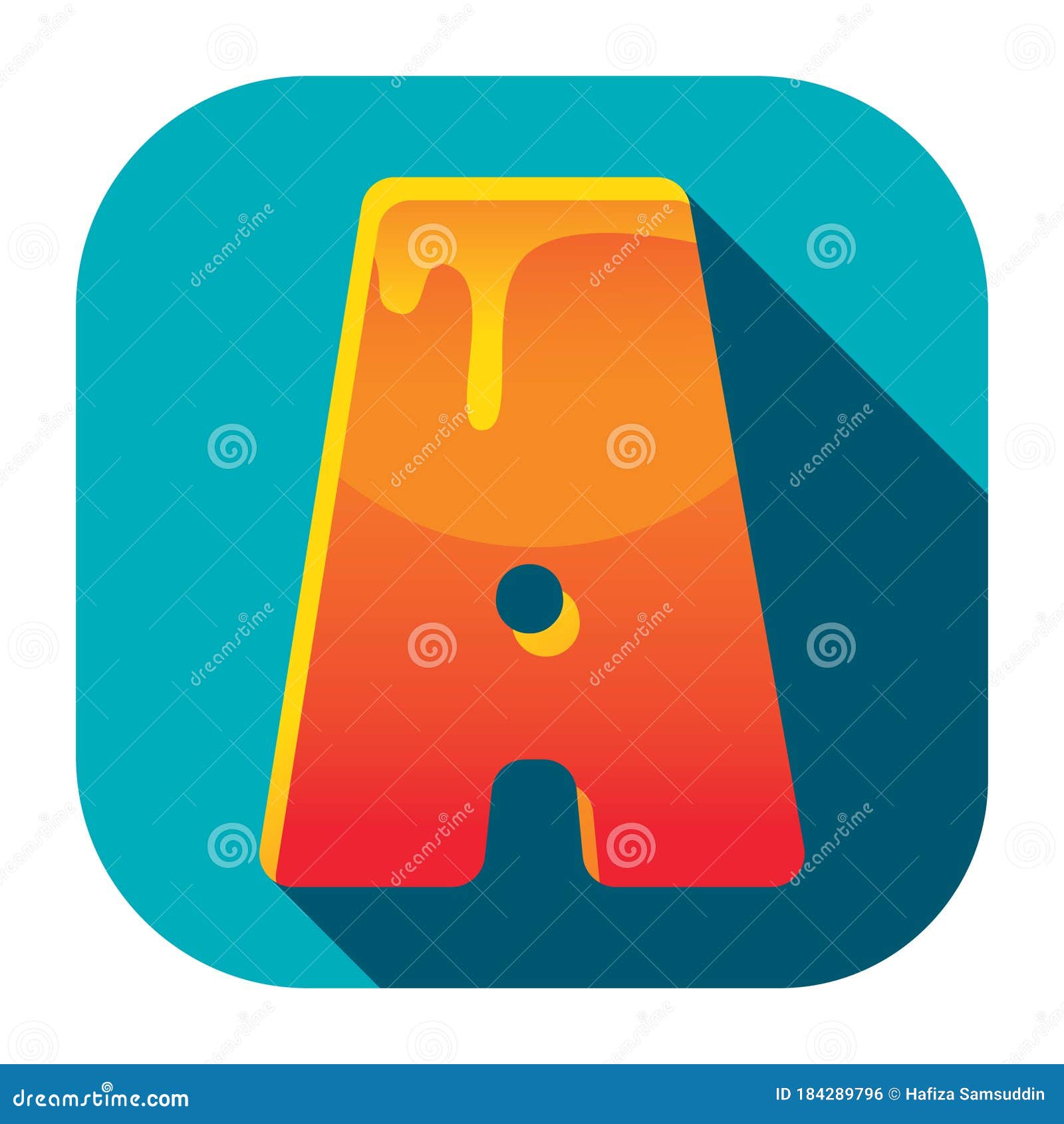 Alphabet a. Vector Illustration Decorative Background Design Stock ...