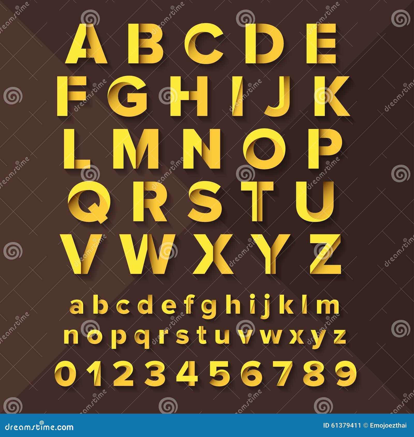 Subtle Alphabet Font. Thin Letters And Numbers For Your Logo Or Emblem ...