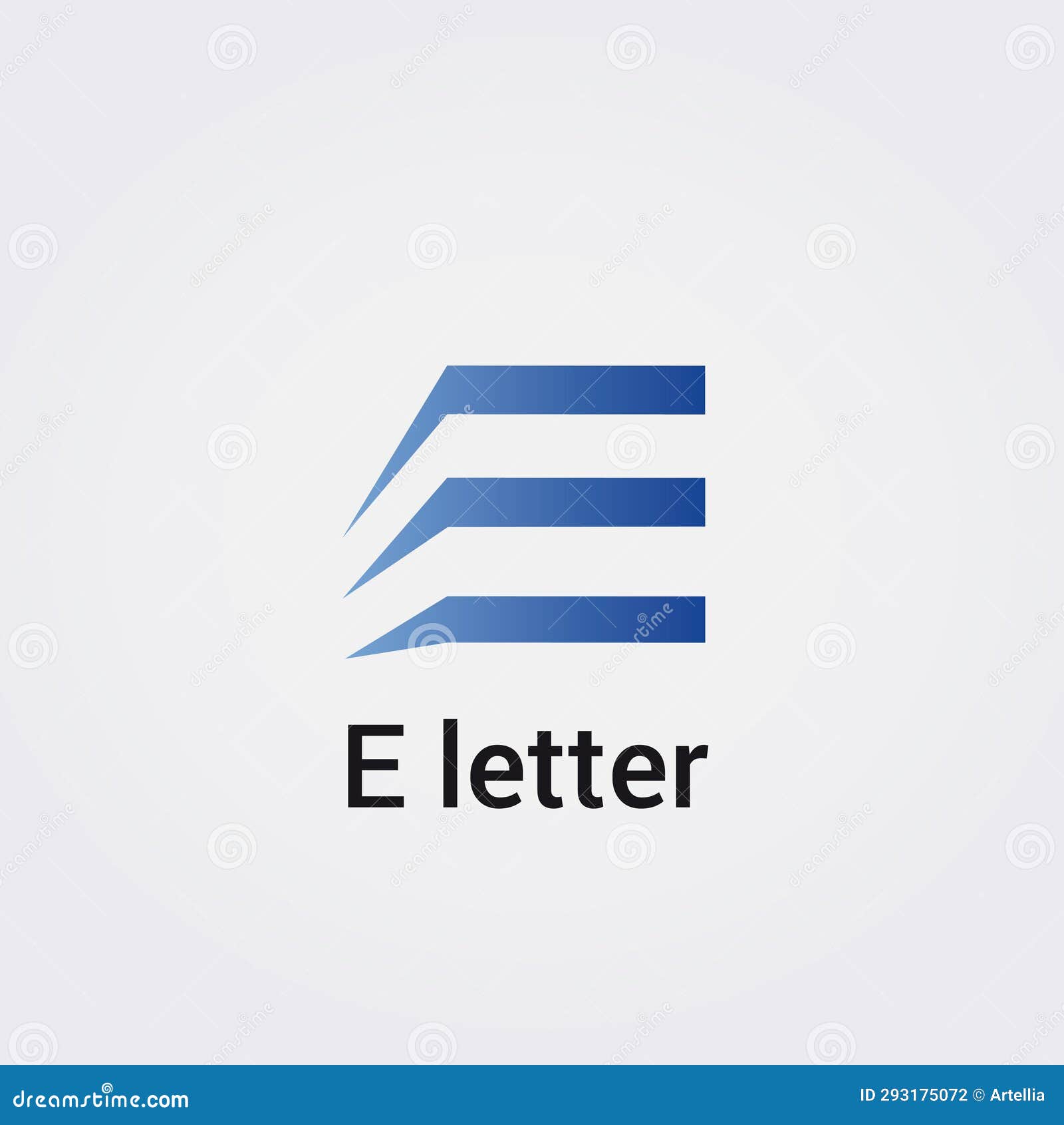 E Letter Icon Design Single Isolated Logo Design Corporate Identity ...
