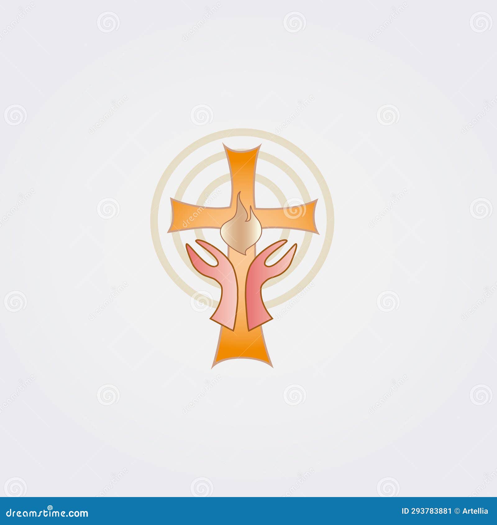 Spirituality Icons Meditation Hands Cross Angels Light Logo Symbol ...