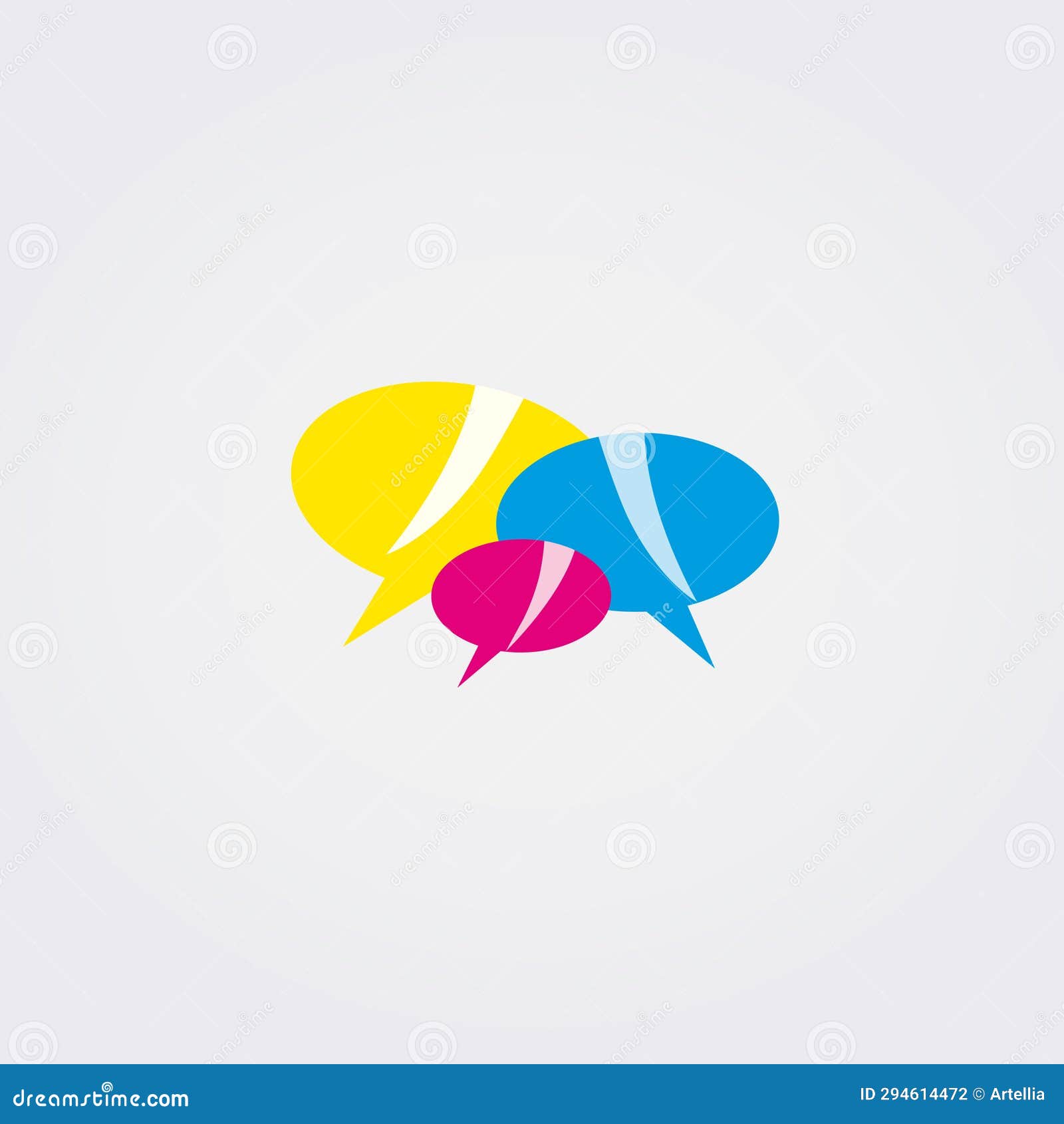 Abstract Icon Logo Design Miscellaneous Communications Speak Dialog ...