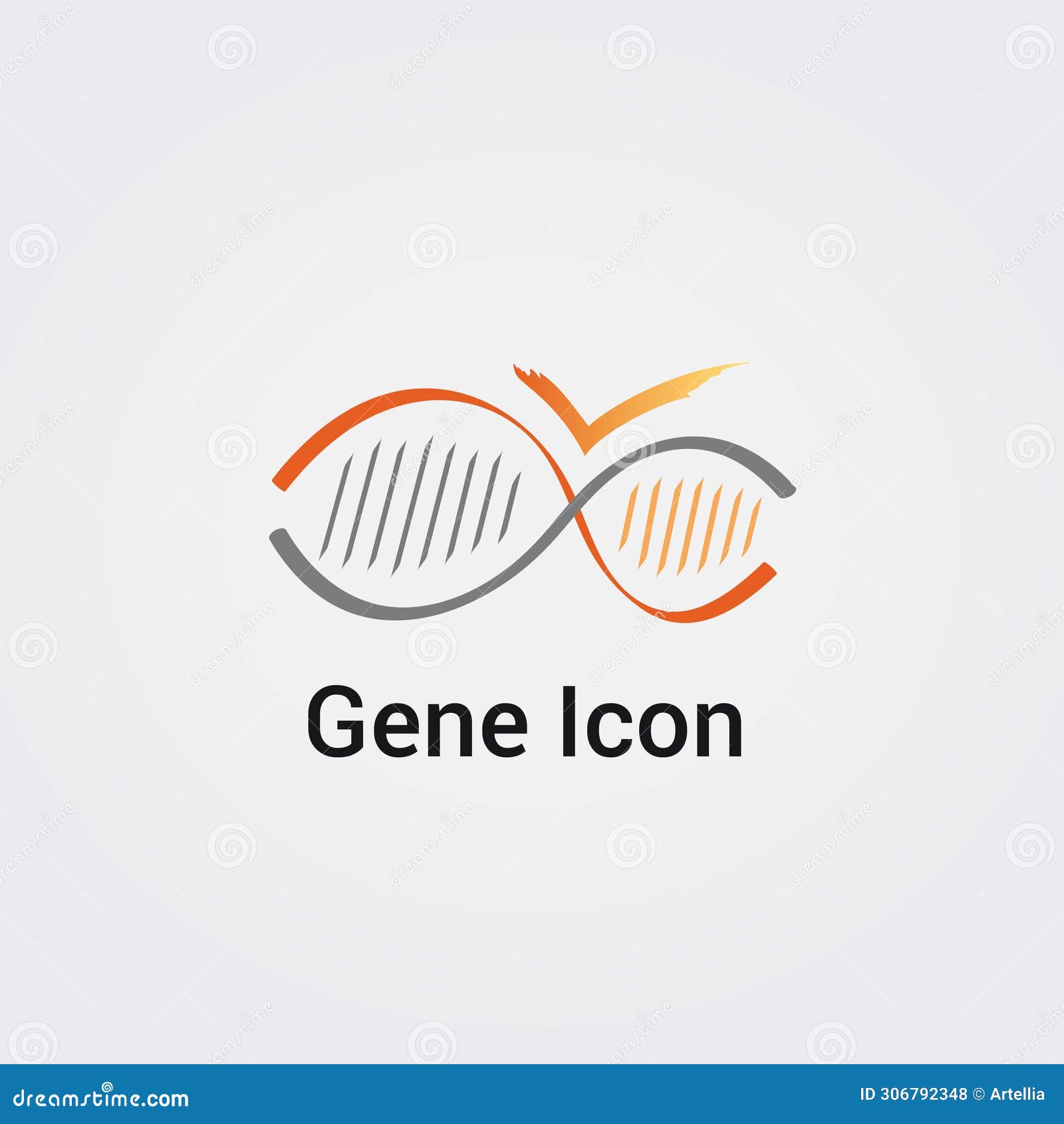 Gene DNA Infinity Icon Logo Brand Variety - 8 Shape Element Various ...