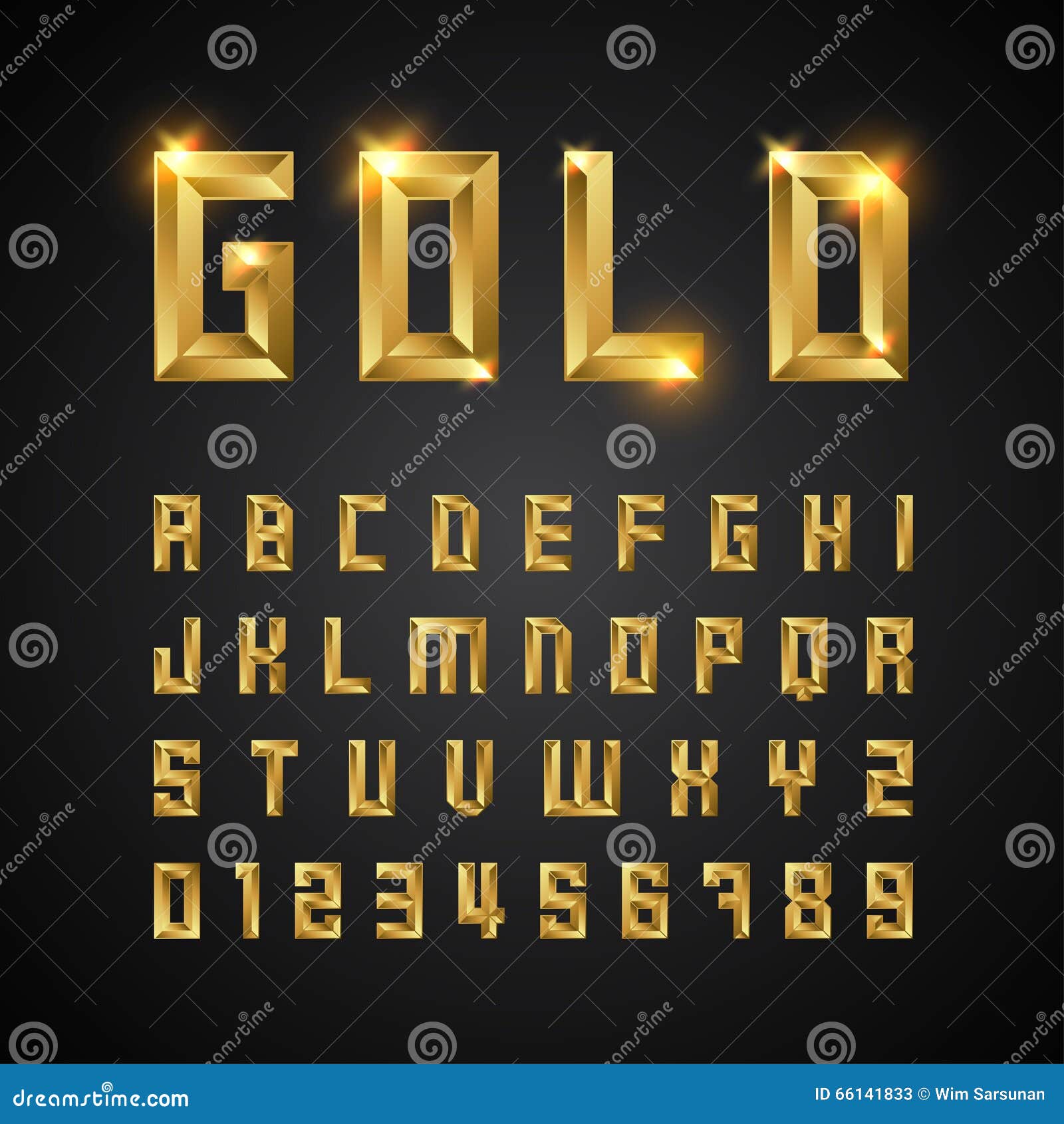 Alphabetic Fonts Capital Letter A To Z Vector Illustration ...
