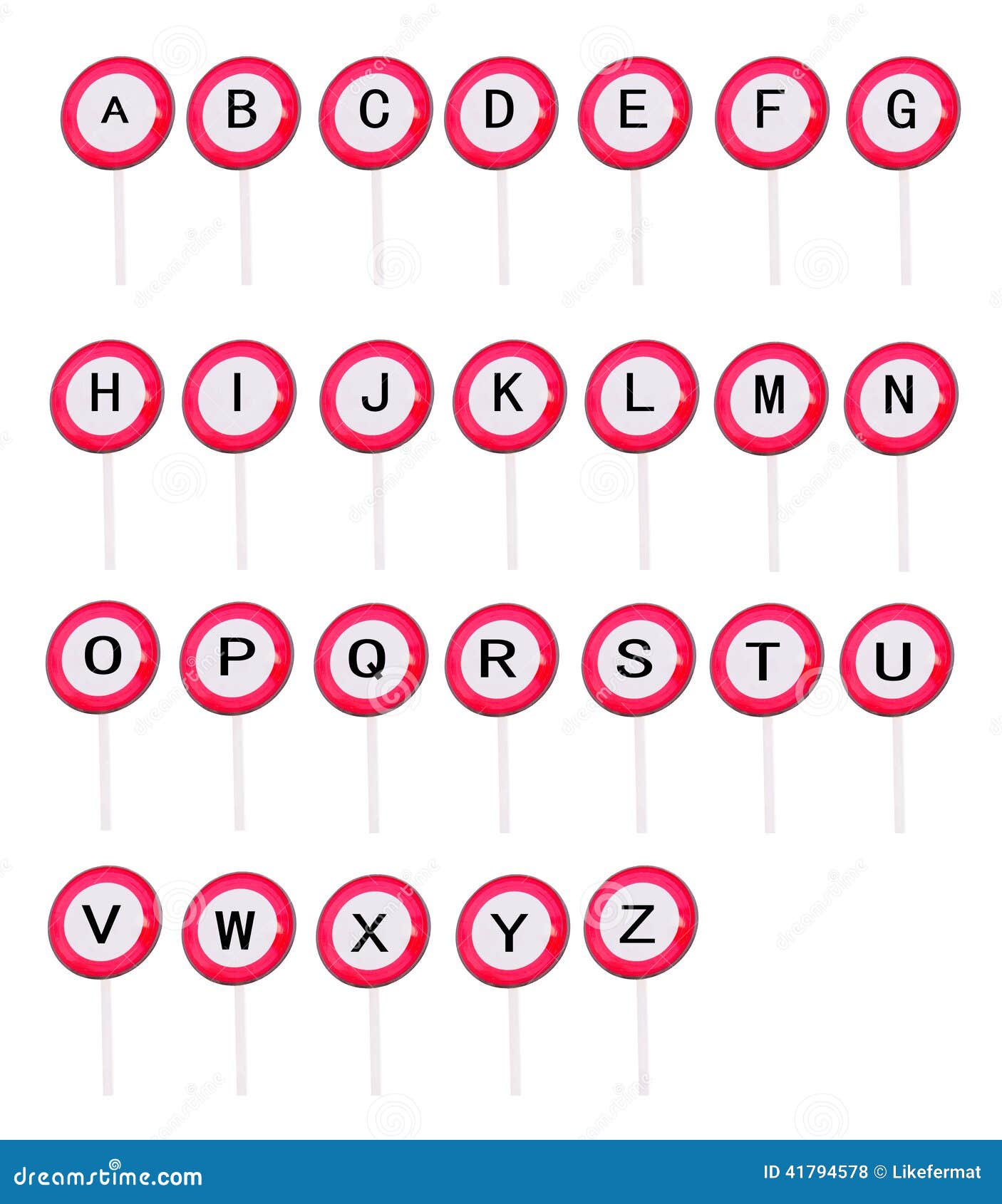 Alphabetic list stock illustration. Illustration of abcd - 41794578