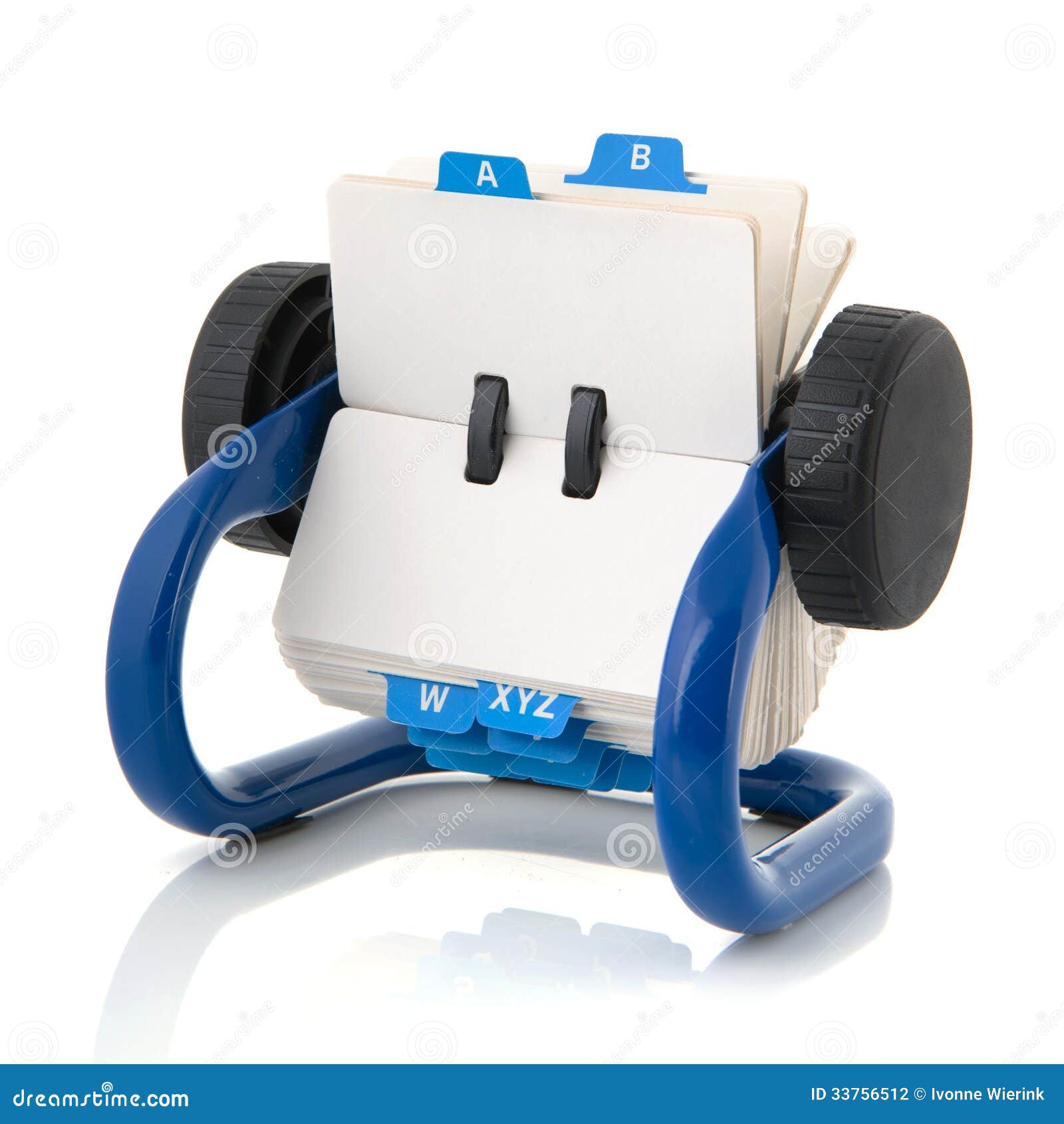 Alphabetical card system stock photo. Image of blue, adresses - 33756512