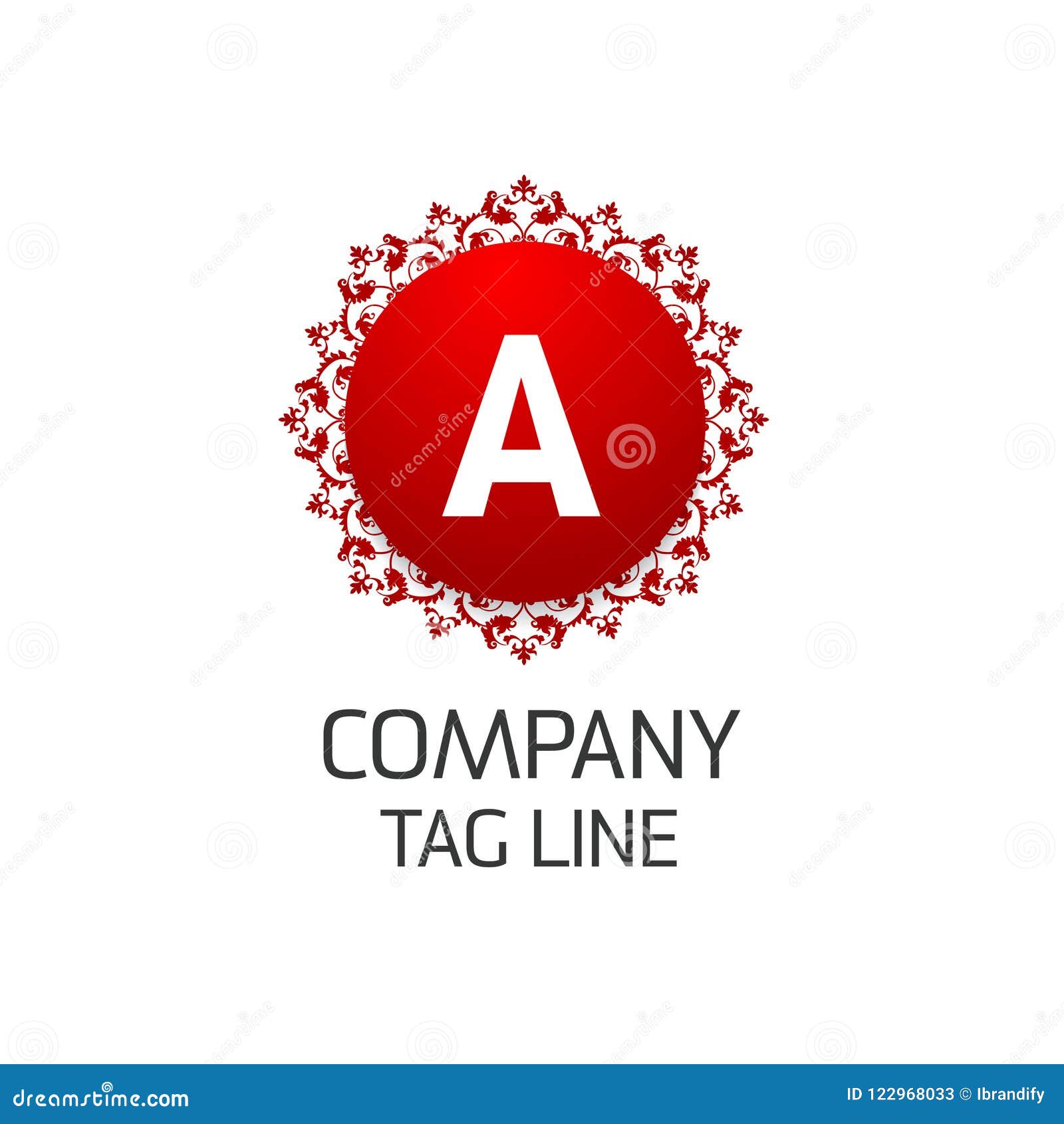 Alphabetical Logo Design with Creative Typography Vector Stock Vector ...