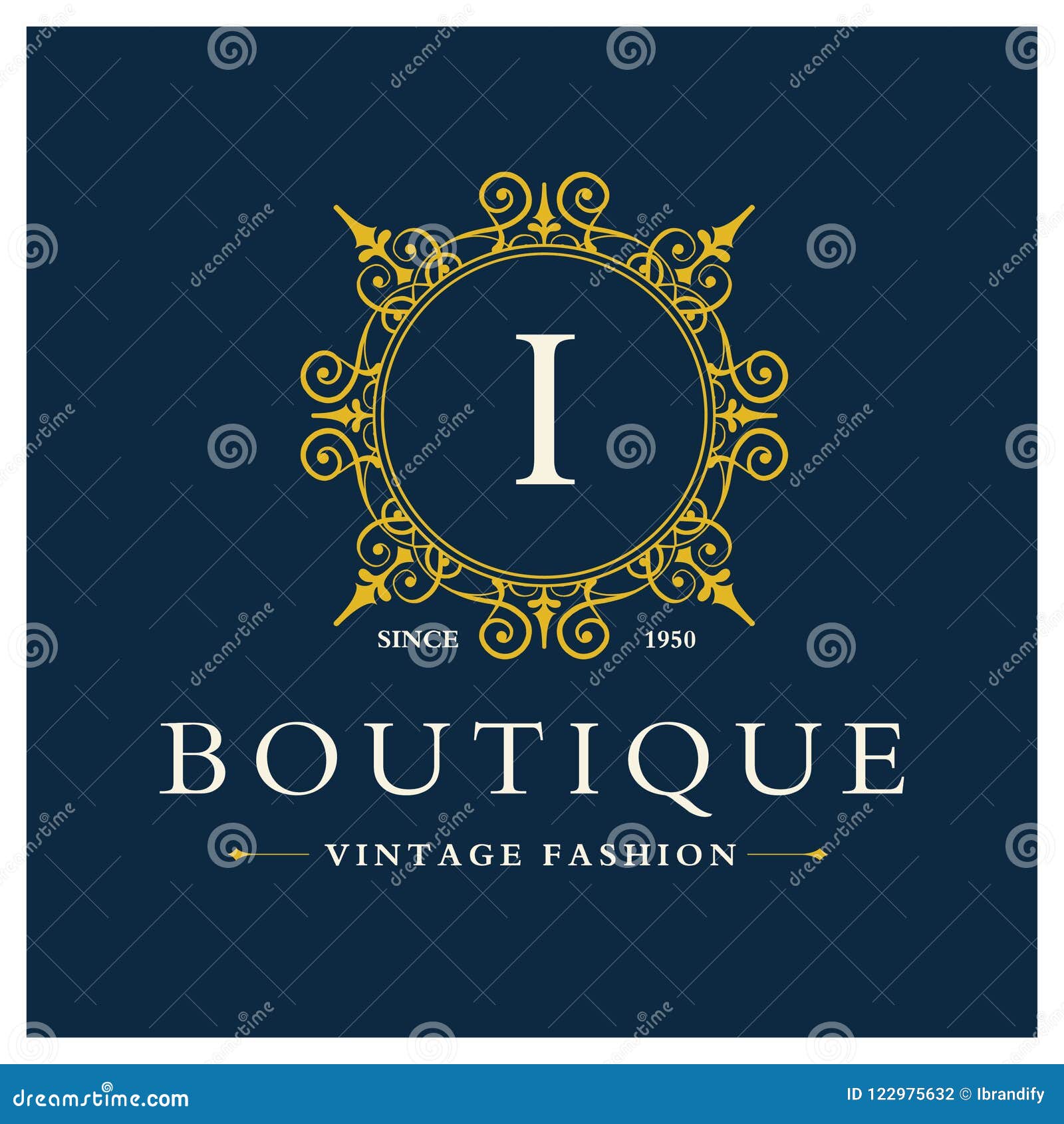 Alphabetical Logo Design with Creative Typography Vector Stock Vector ...