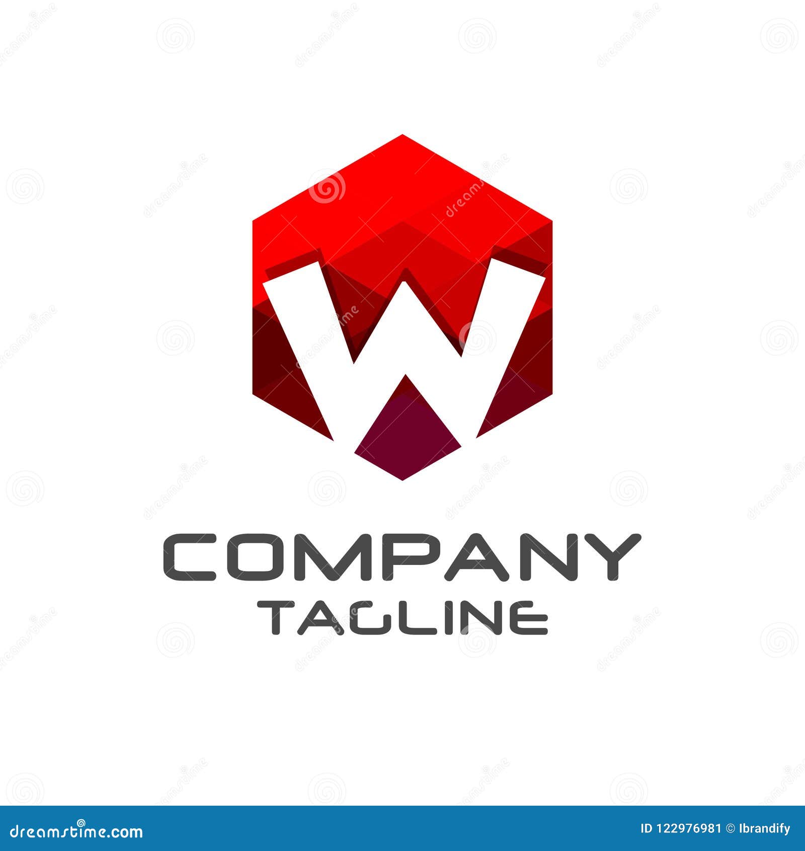 Alphabetical Logo Design with Creative Typography Vector Stock Vector ...