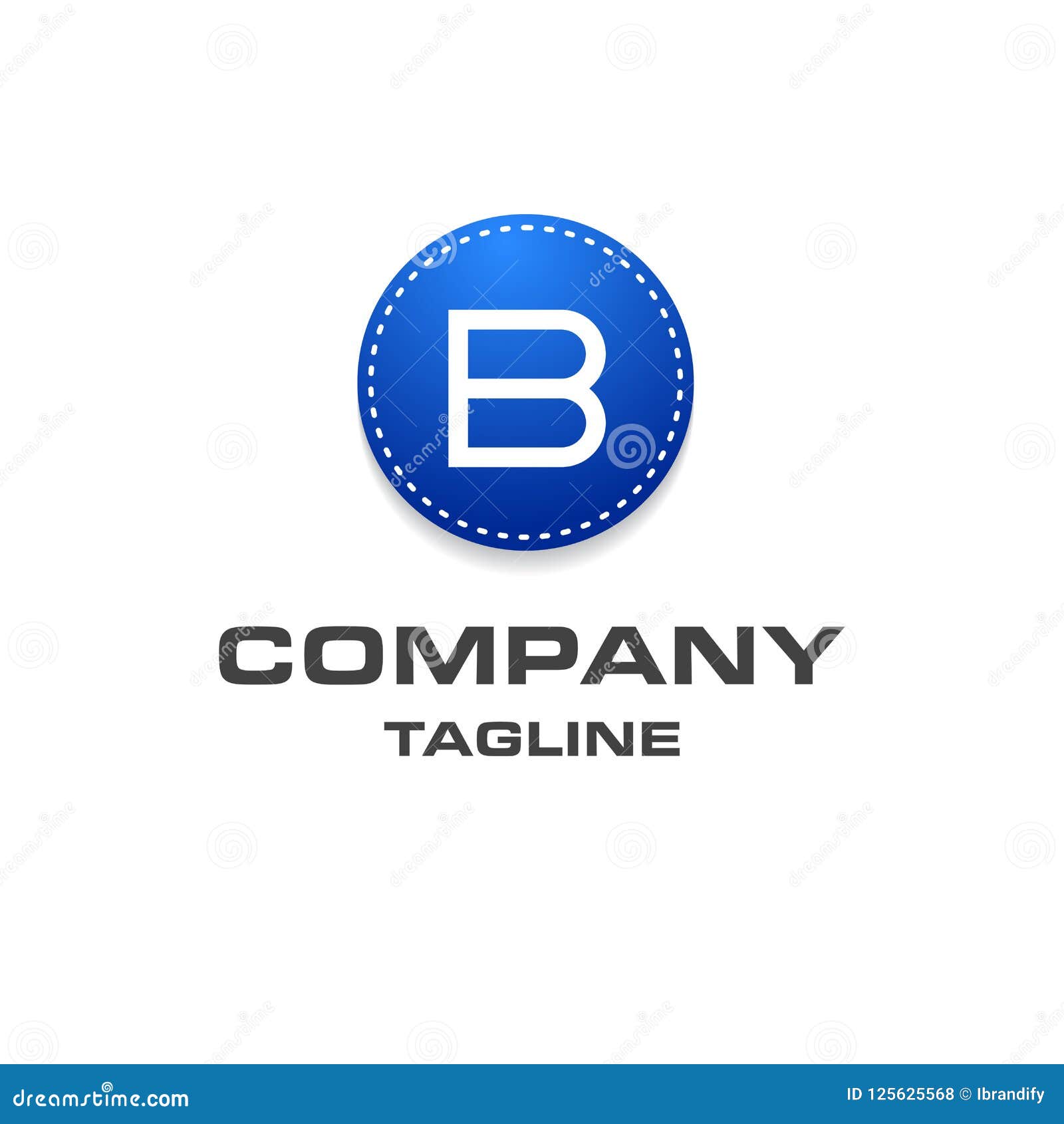 Alphabetical Logo Design with Creative Typography Vector Stock Vector ...