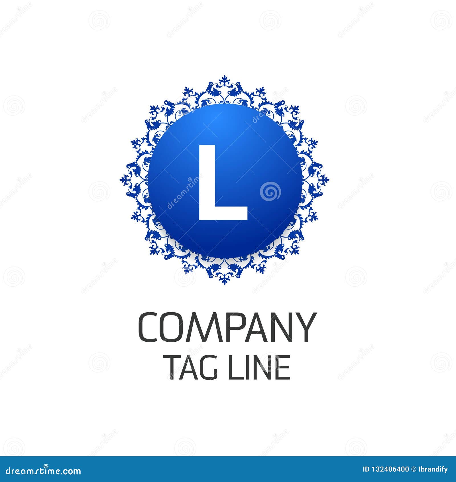 Alphabetical Logo Design with Creative Typography Vector Stock Vector ...