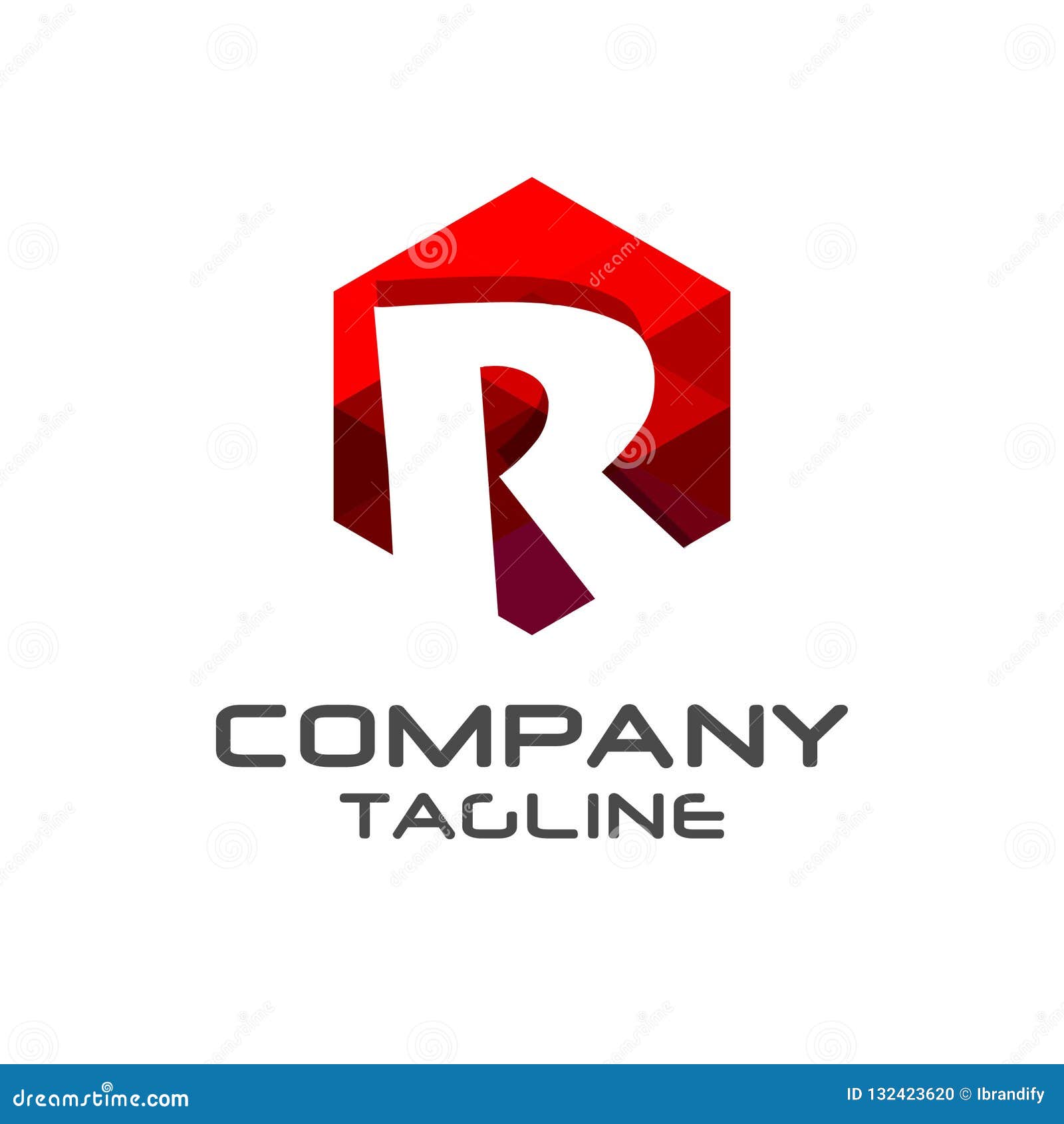 Alphabetical Logo Design with Creative Typography Vector Stock Vector ...