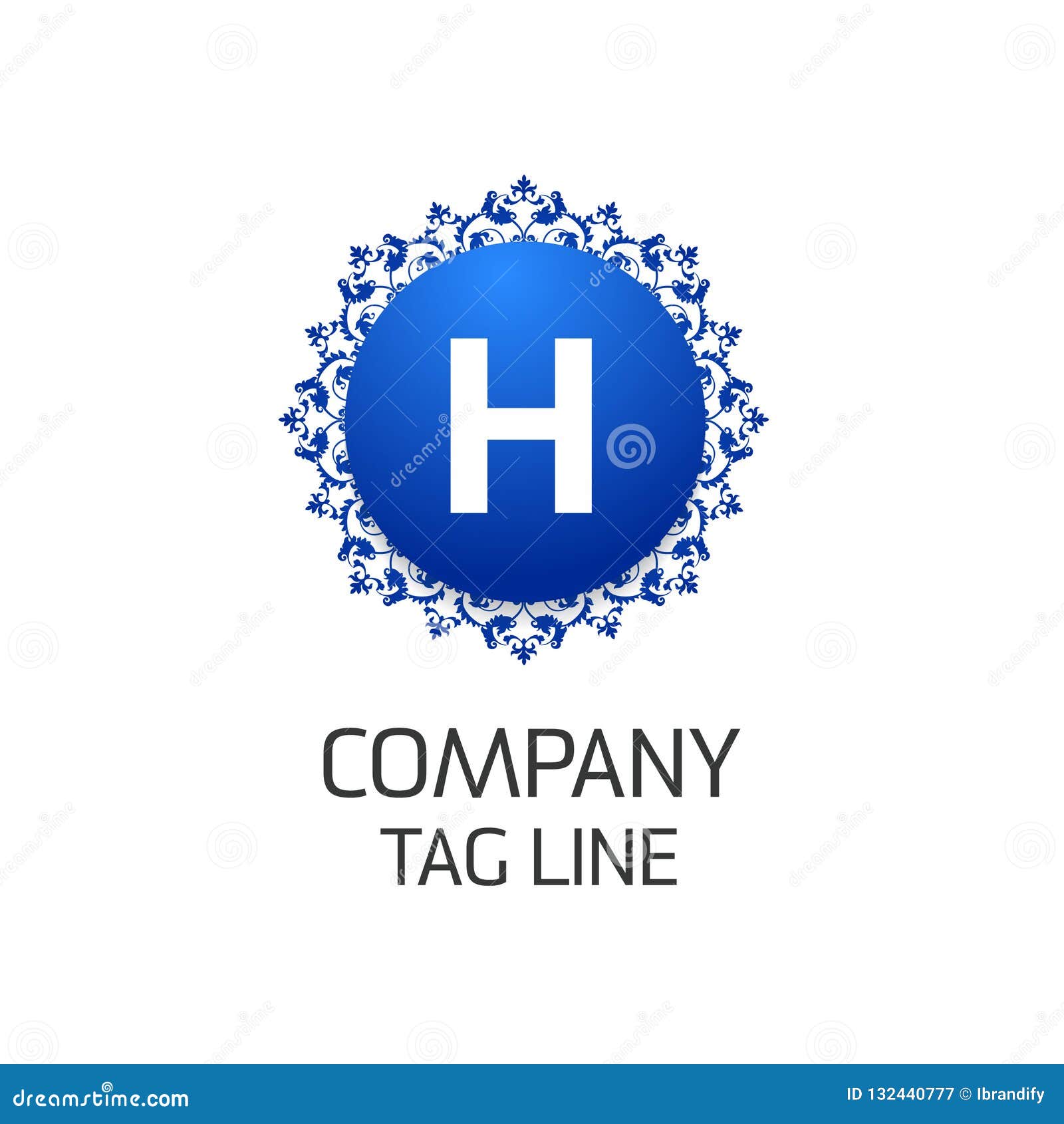 Alphabetical Logo Design with Creative Typography Vector Stock Vector ...