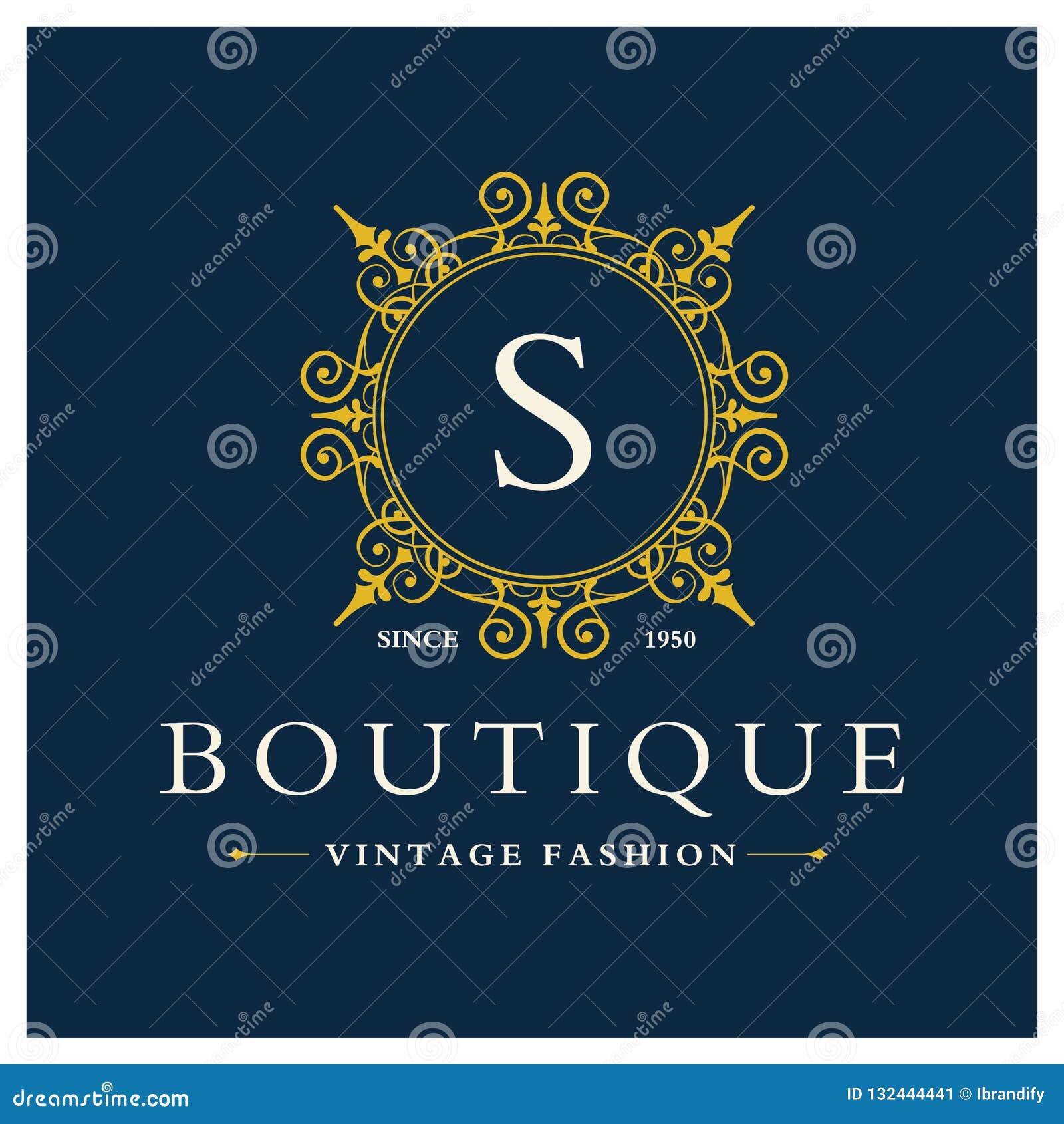 Alphabetical Logo Design with Creative Typography Vector Stock Vector ...