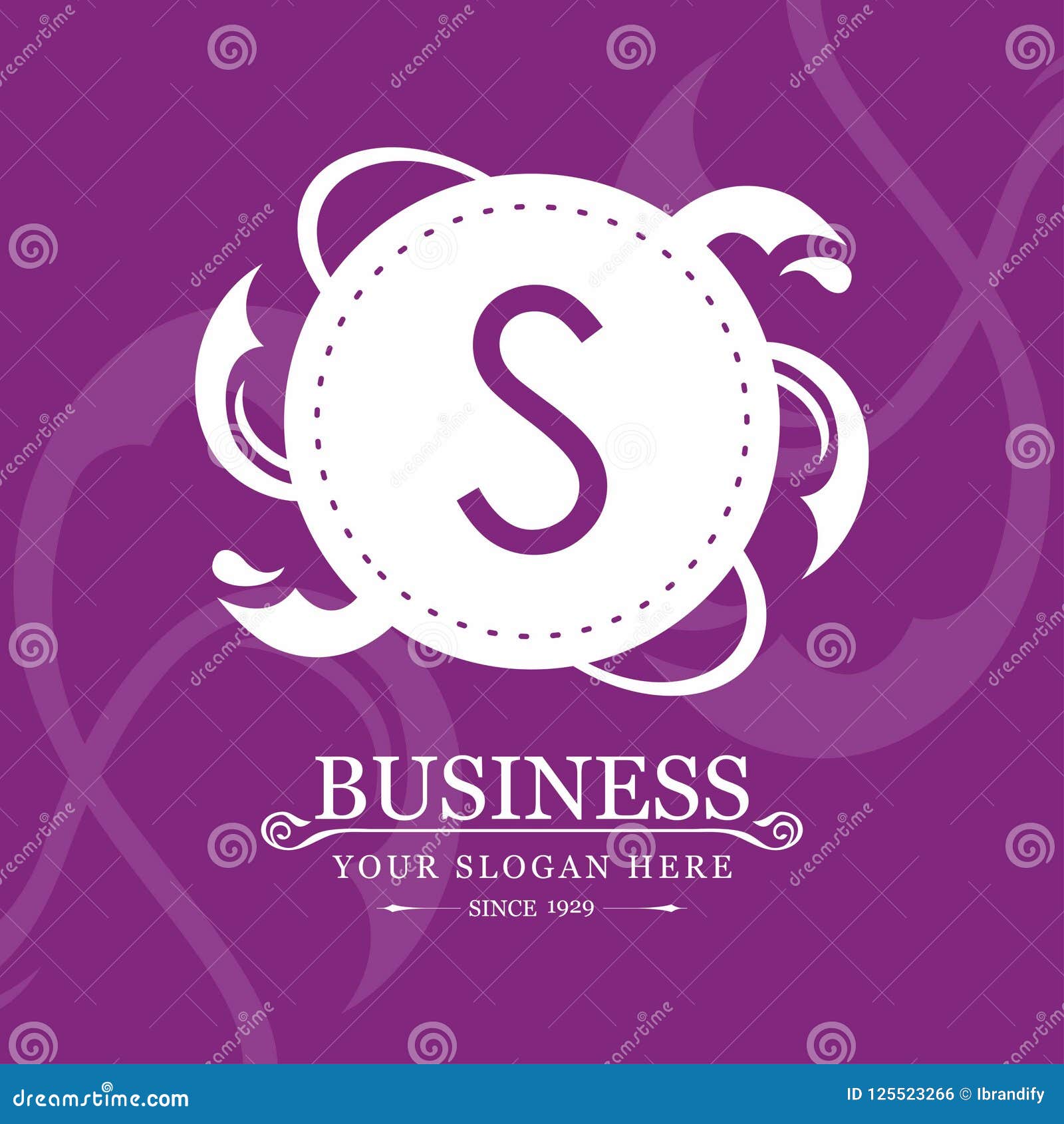 Alphabetical Logo Design and Typography Vector Stock Vector ...