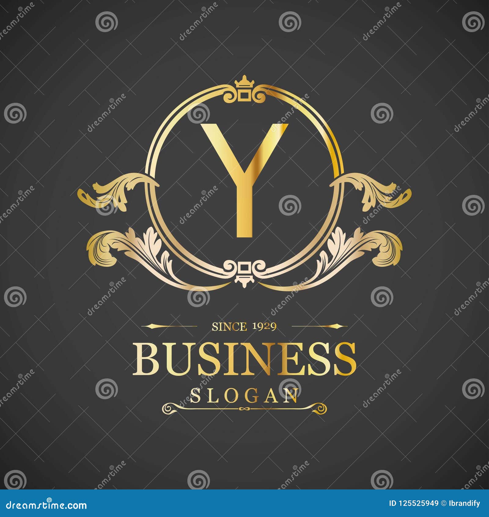 Alphabetical Logo Design and Typography Vector Stock Vector ...