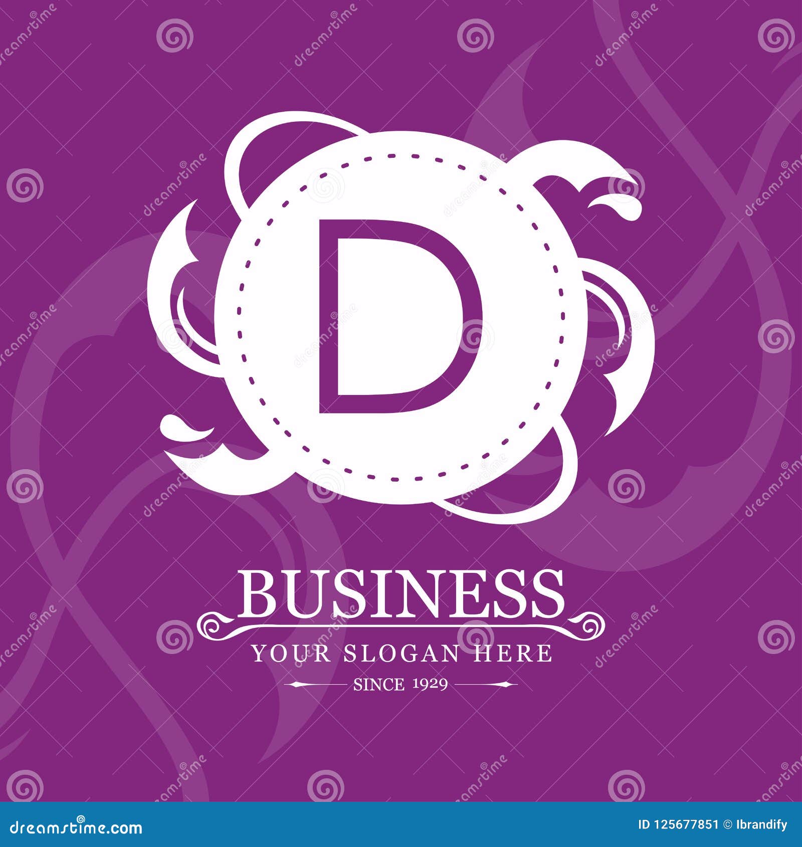 Alphabetical Logo Design and Typography Vector Stock Vector ...